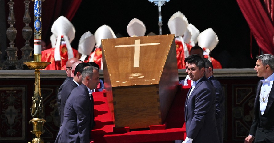 Islamic State claims pope’s burial is ‘marketing tool in theological ...