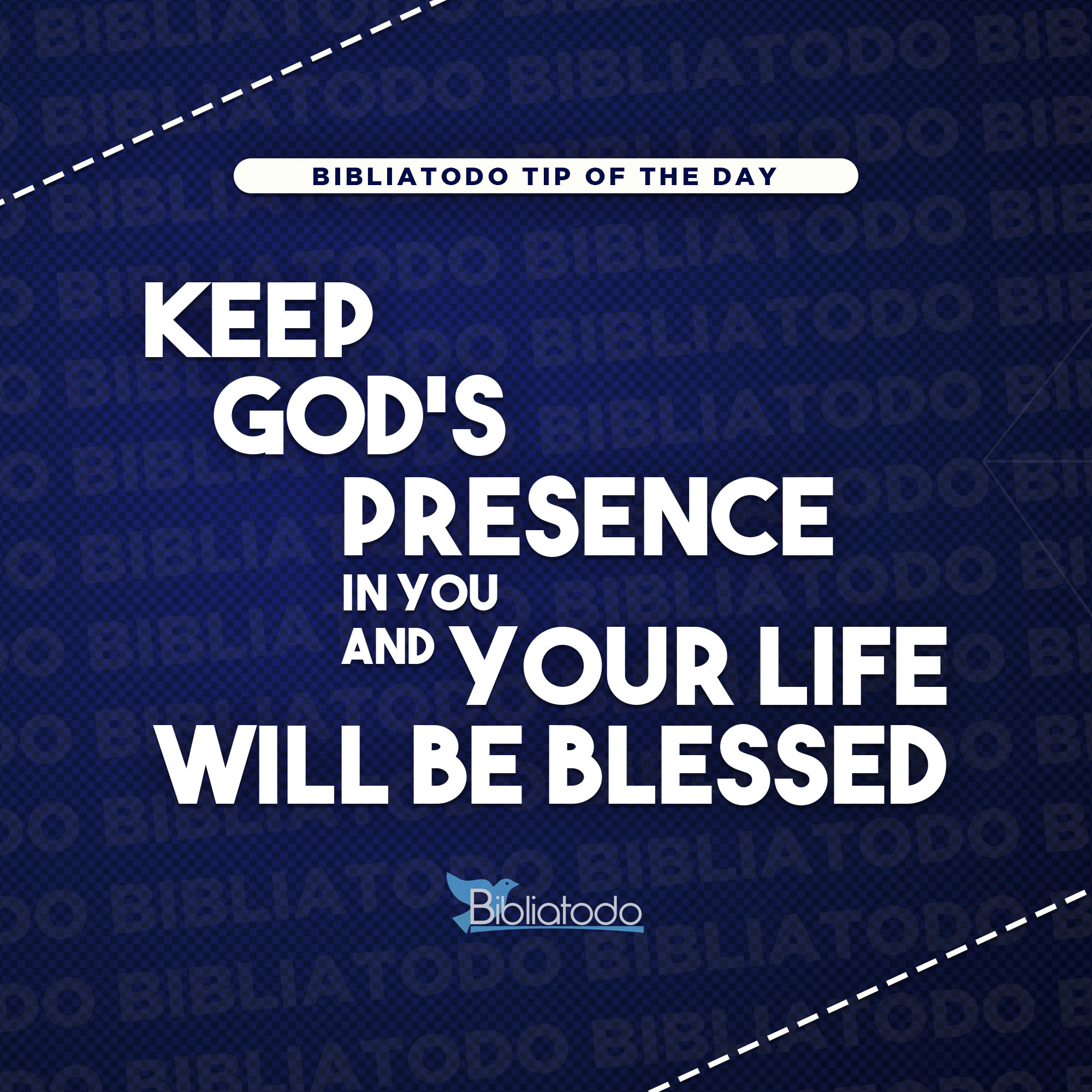 Keep Gods presence in you - CHRISTIAN PICTURES