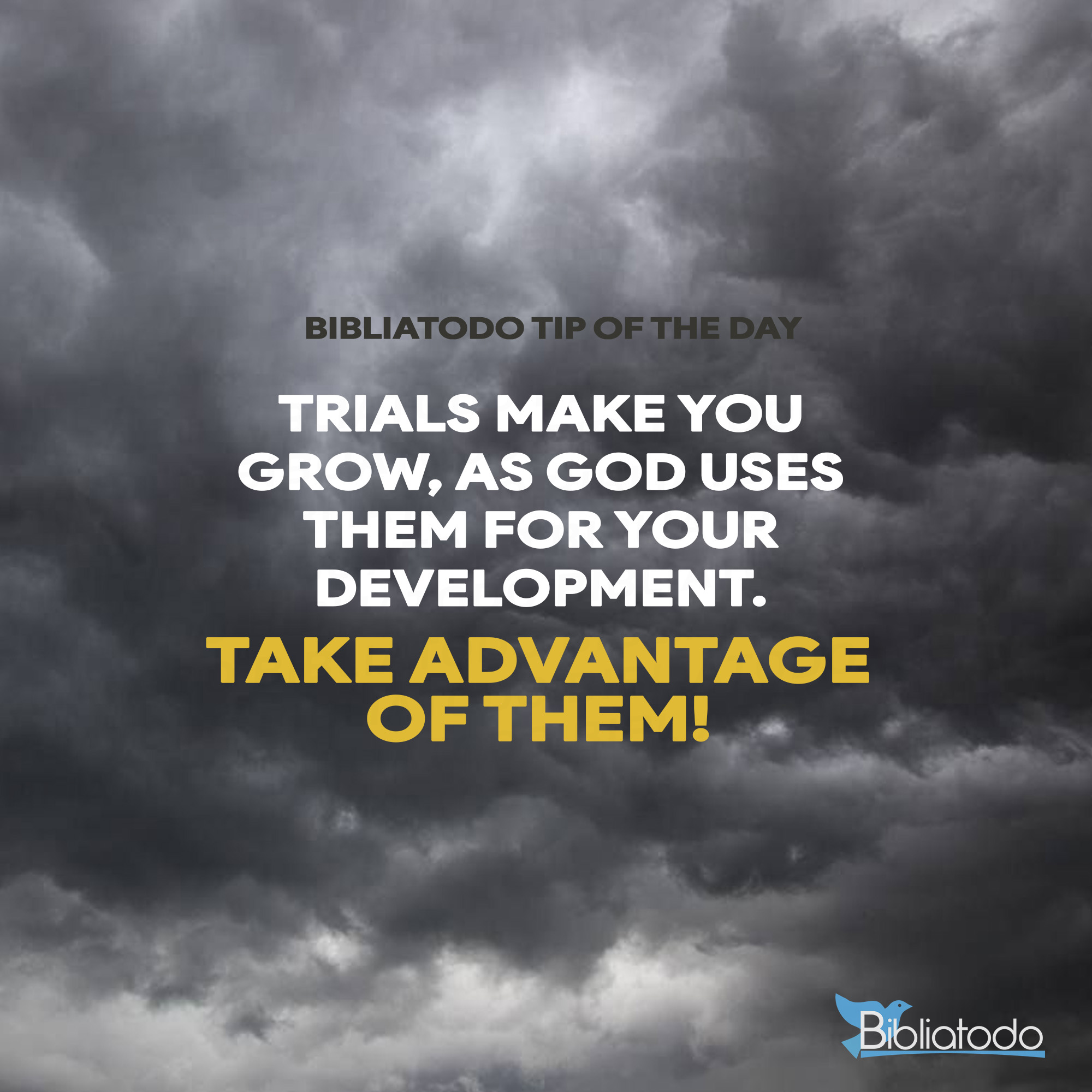 Trials make you grow - CHRISTIAN PICTURES