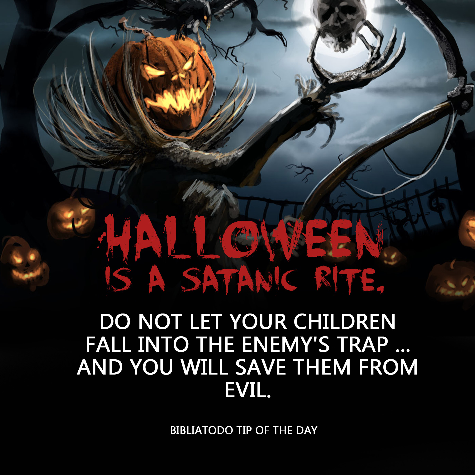 Halloween is a satanic rite - CHRISTIAN PICTURES