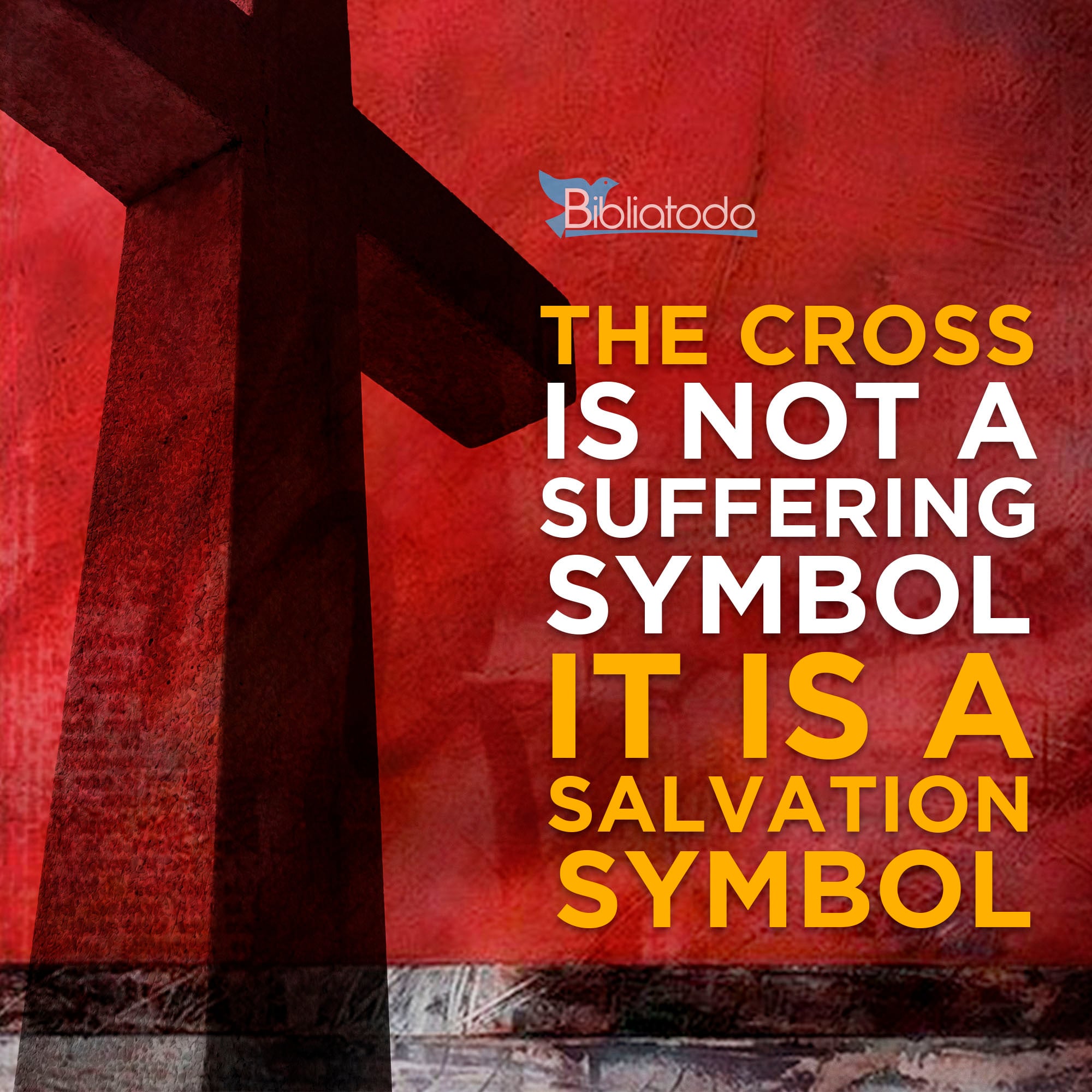 The cross is a salvation symbol - CHRISTIAN PICTURES