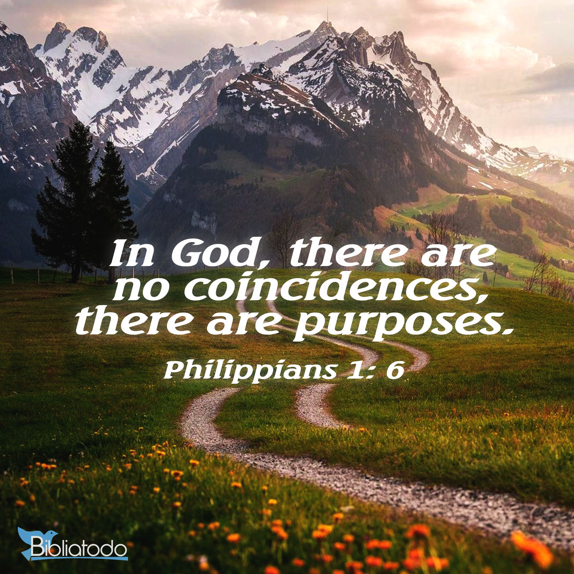 In God there are no coincidences - CHRISTIAN PICTURES
