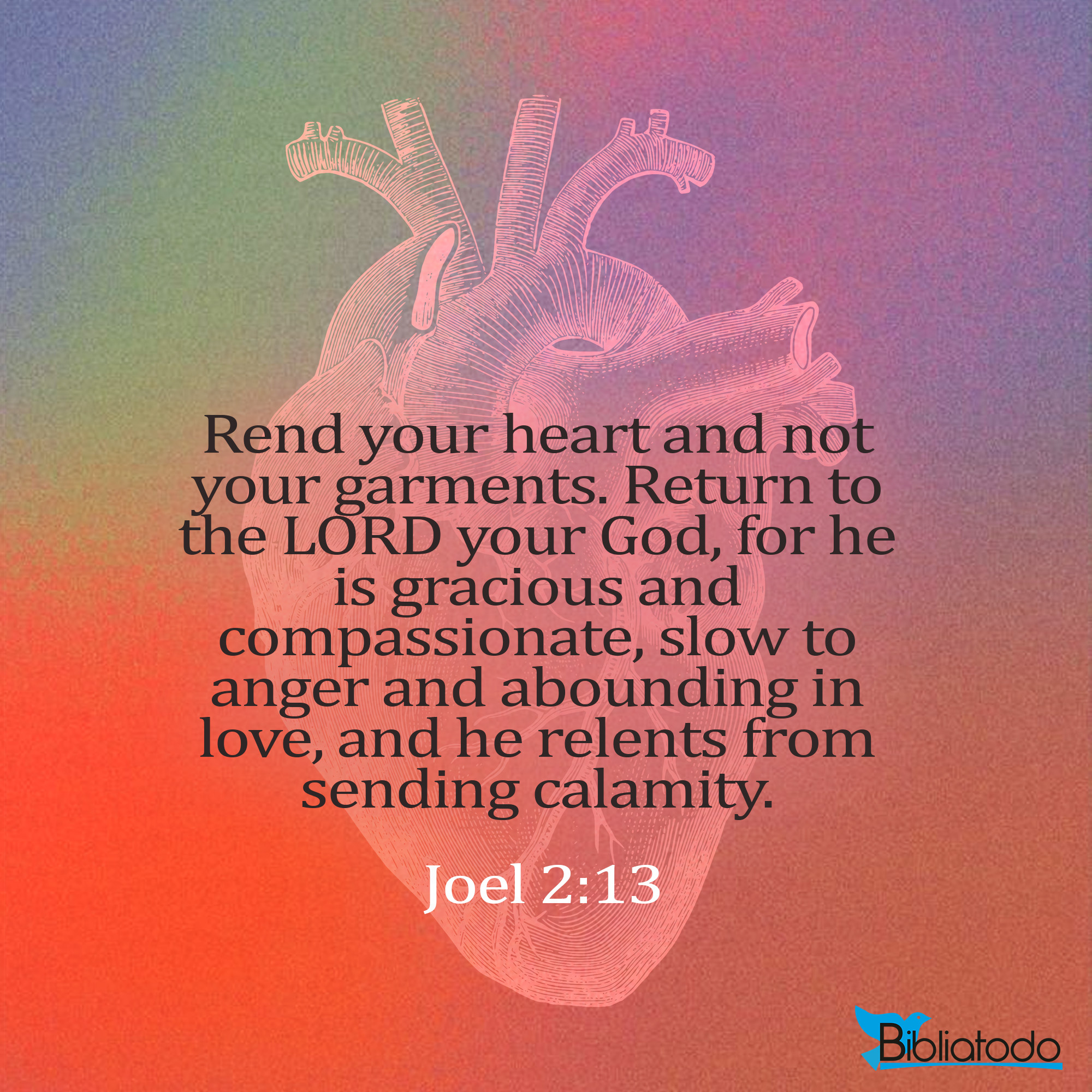 Rend your heart and not your garments - CHRISTIAN PICTURES