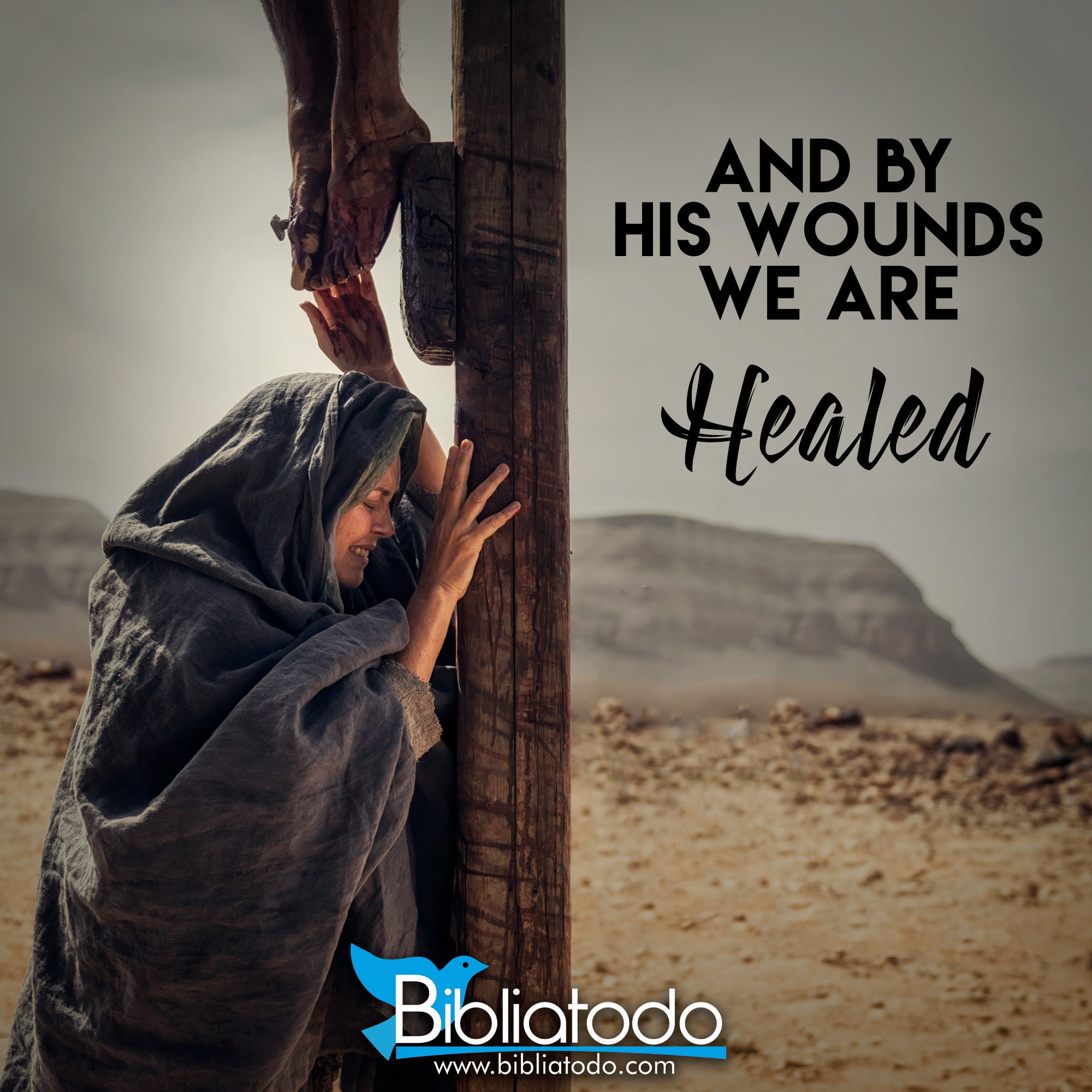 And by his wounds we are healed - CHRISTIAN PICTURES