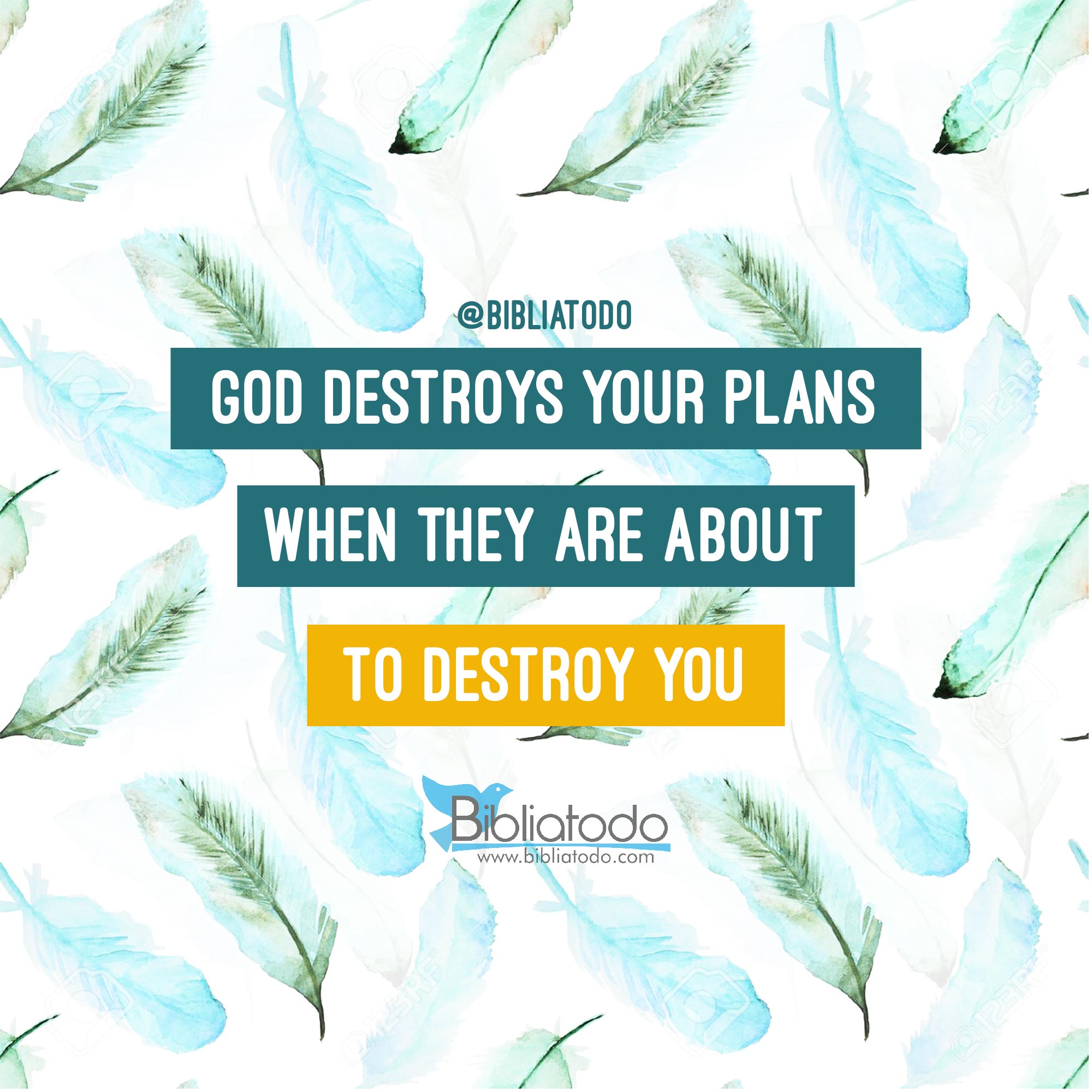 God destroys your plans when they are about to destroy you - CHRISTIAN ...