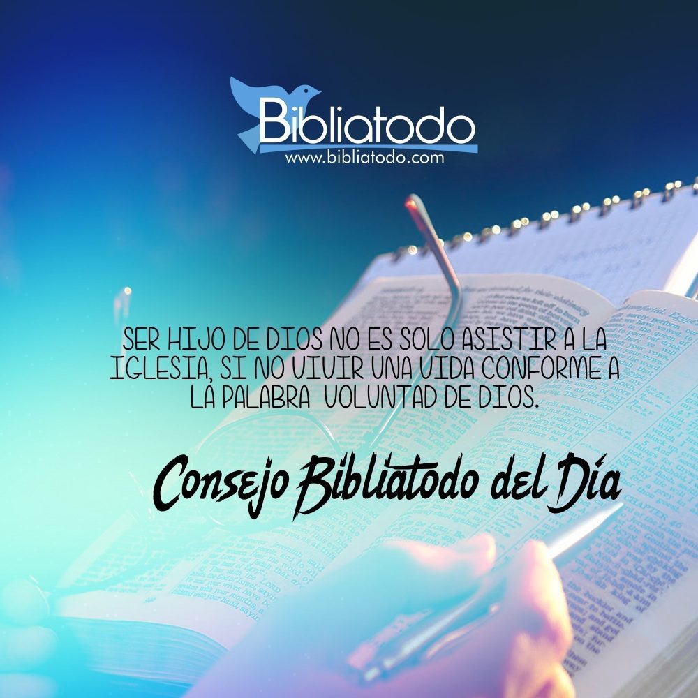 Ser hijo de Dios es vivir conforme a la voluntad de Dios - IMAGENES CRISTIANAS