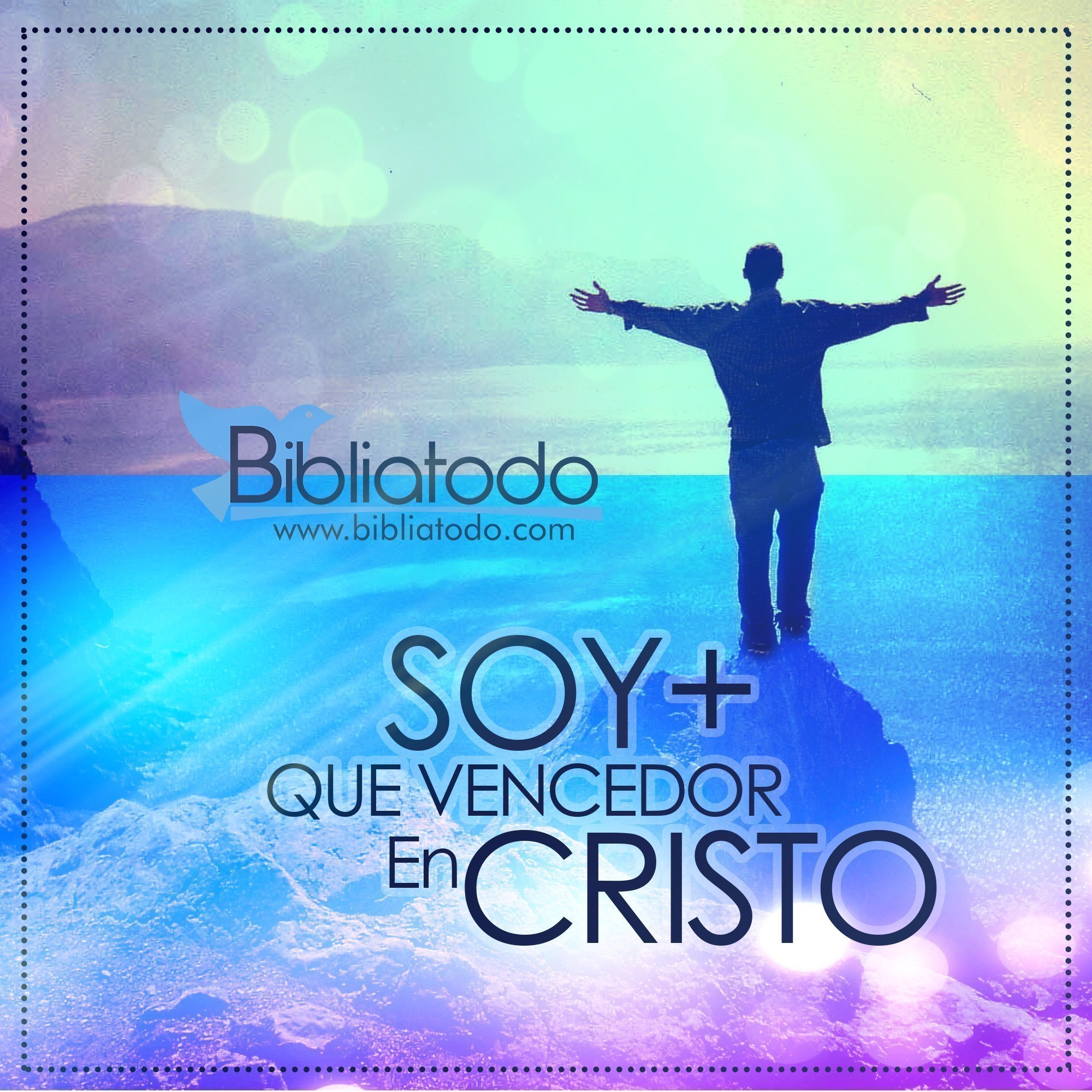 Soy más lo que vencedor en Cristo - IMAGENES CRISTIANAS