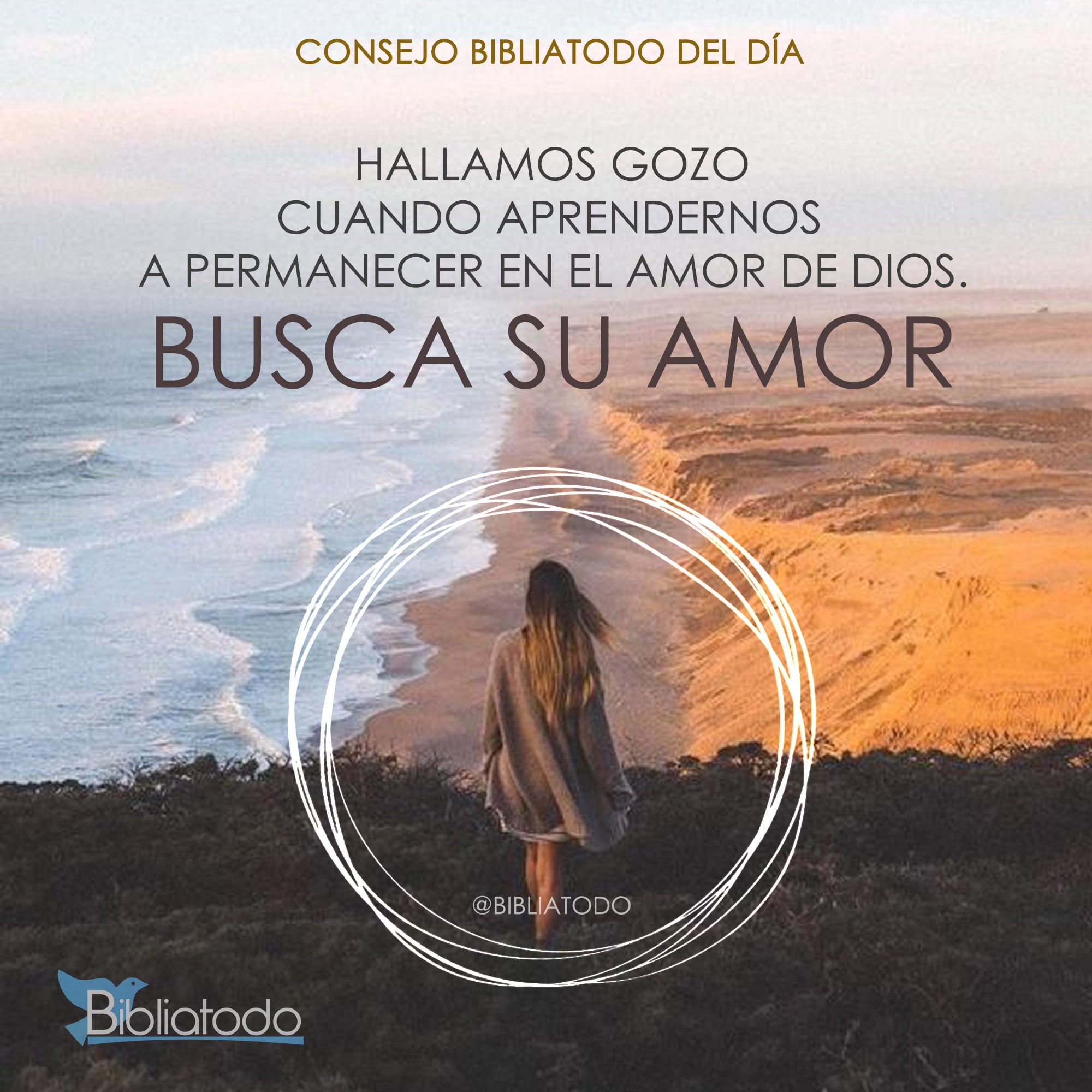 Hallamos gozo cuando aprendernos a permanecer en el amor de Dios ...
