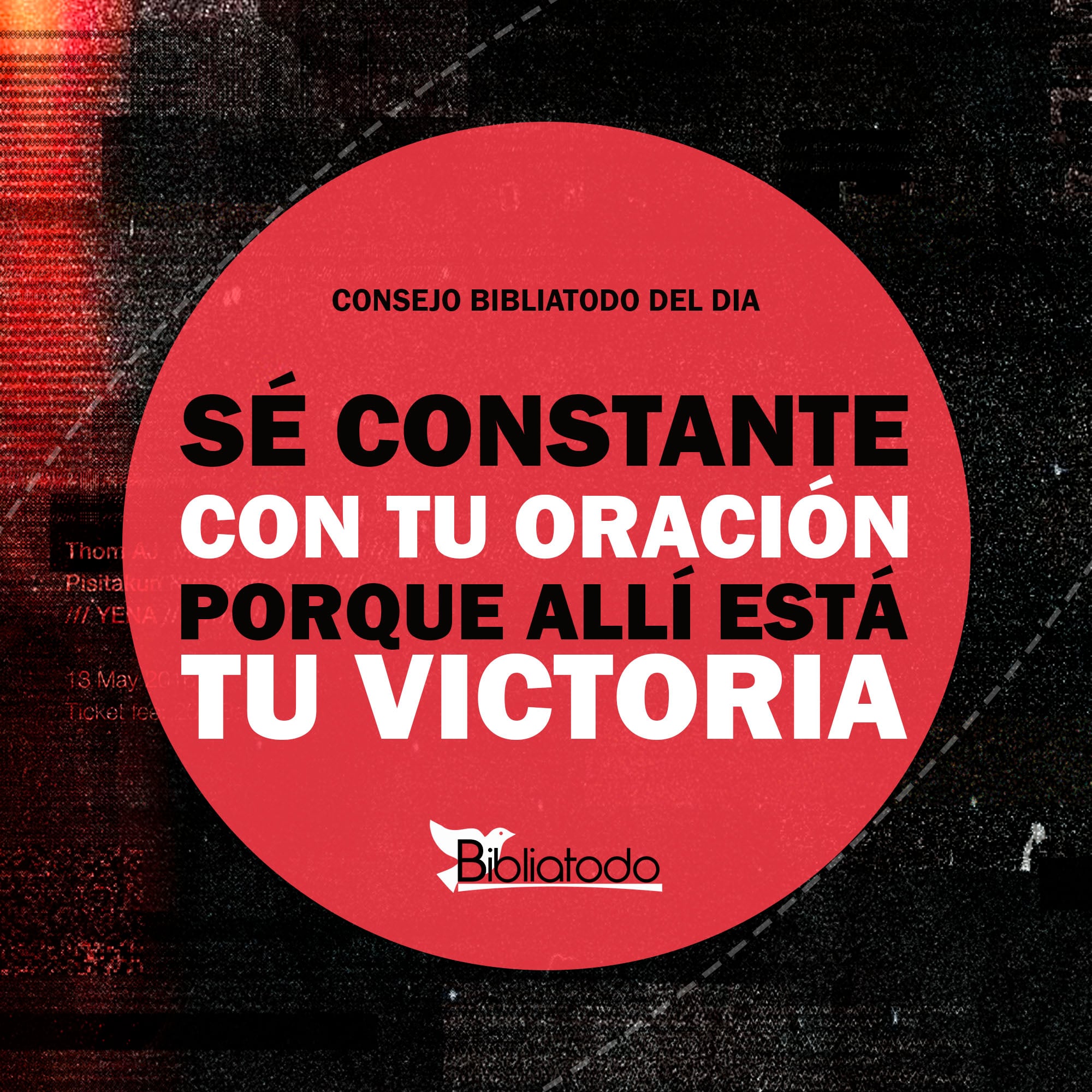 En tu oración esta tu victoria - IMAGENES CRISTIANAS