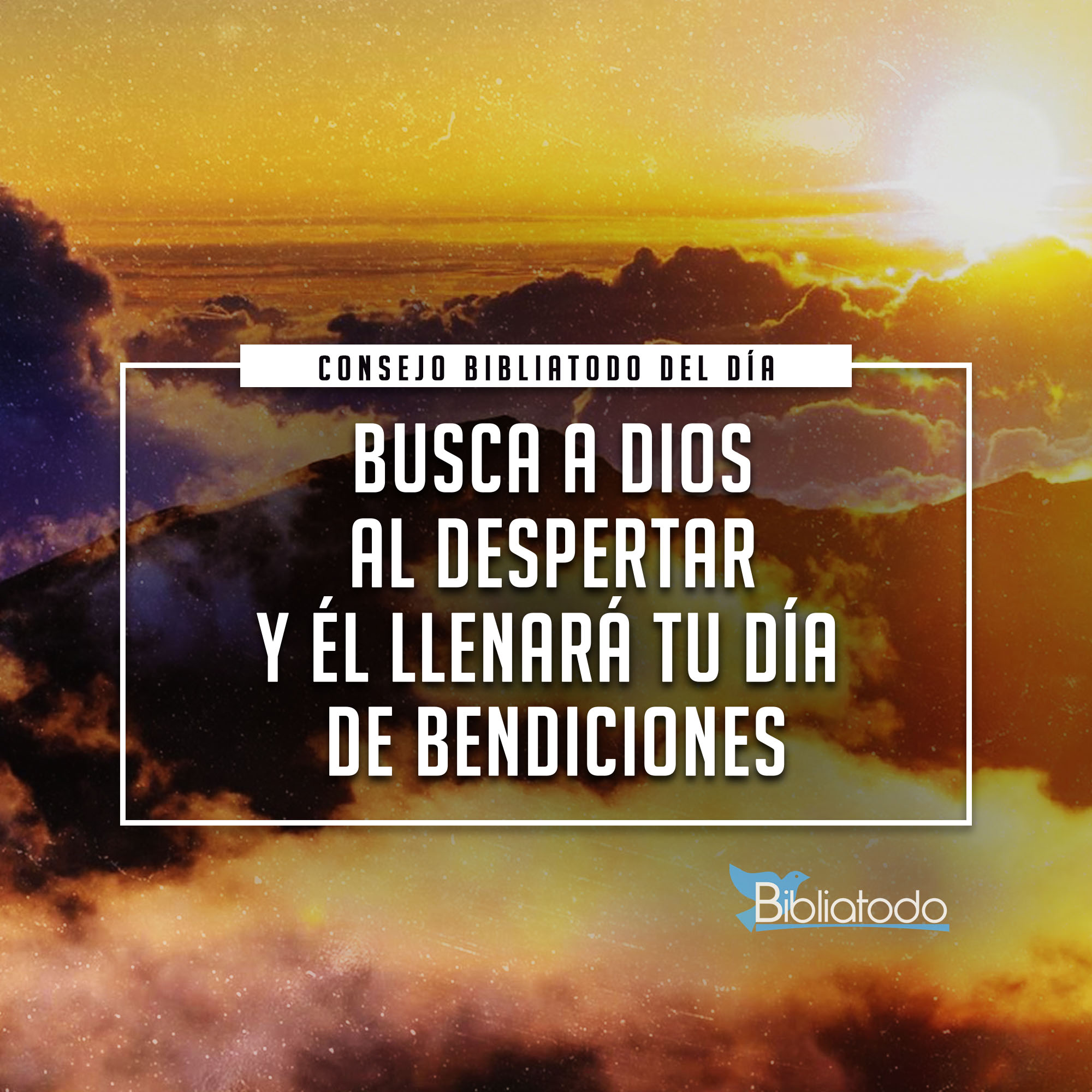 Busca a Dios al despertar - IMAGENES CRISTIANAS