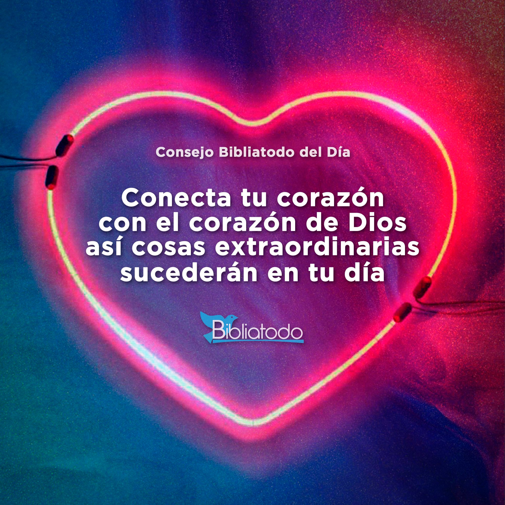 Conecta tu corazón con el corazón de Dios - IMAGENES CRISTIANAS
