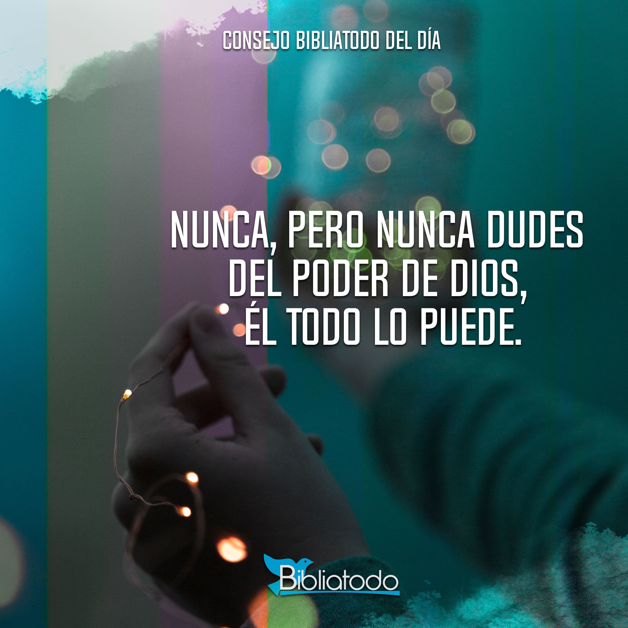 Nunca dudes del poder de Dios - IMAGENES CRISTIANAS