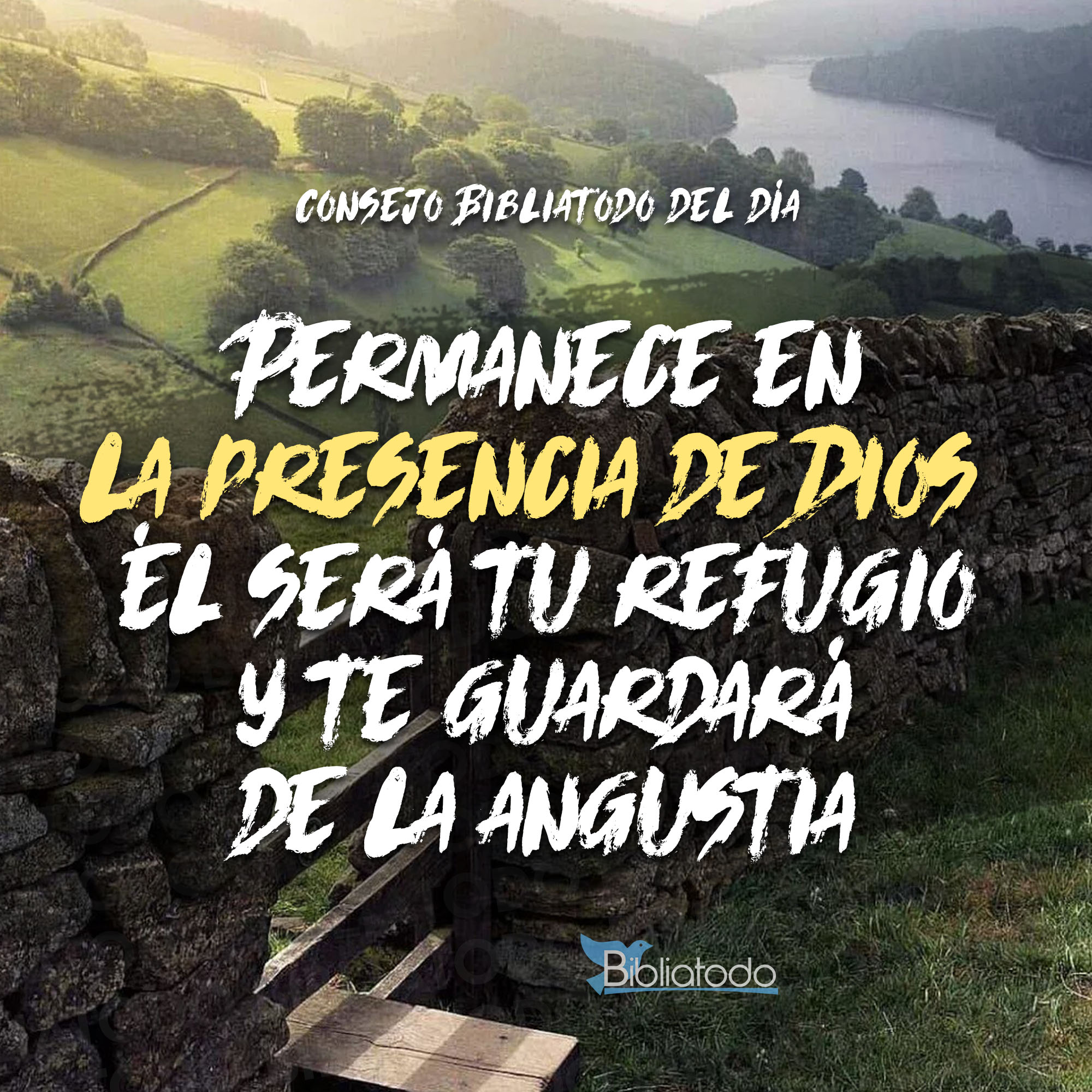 Permanece en la presencia de Dios - IMAGENES CRISTIANAS