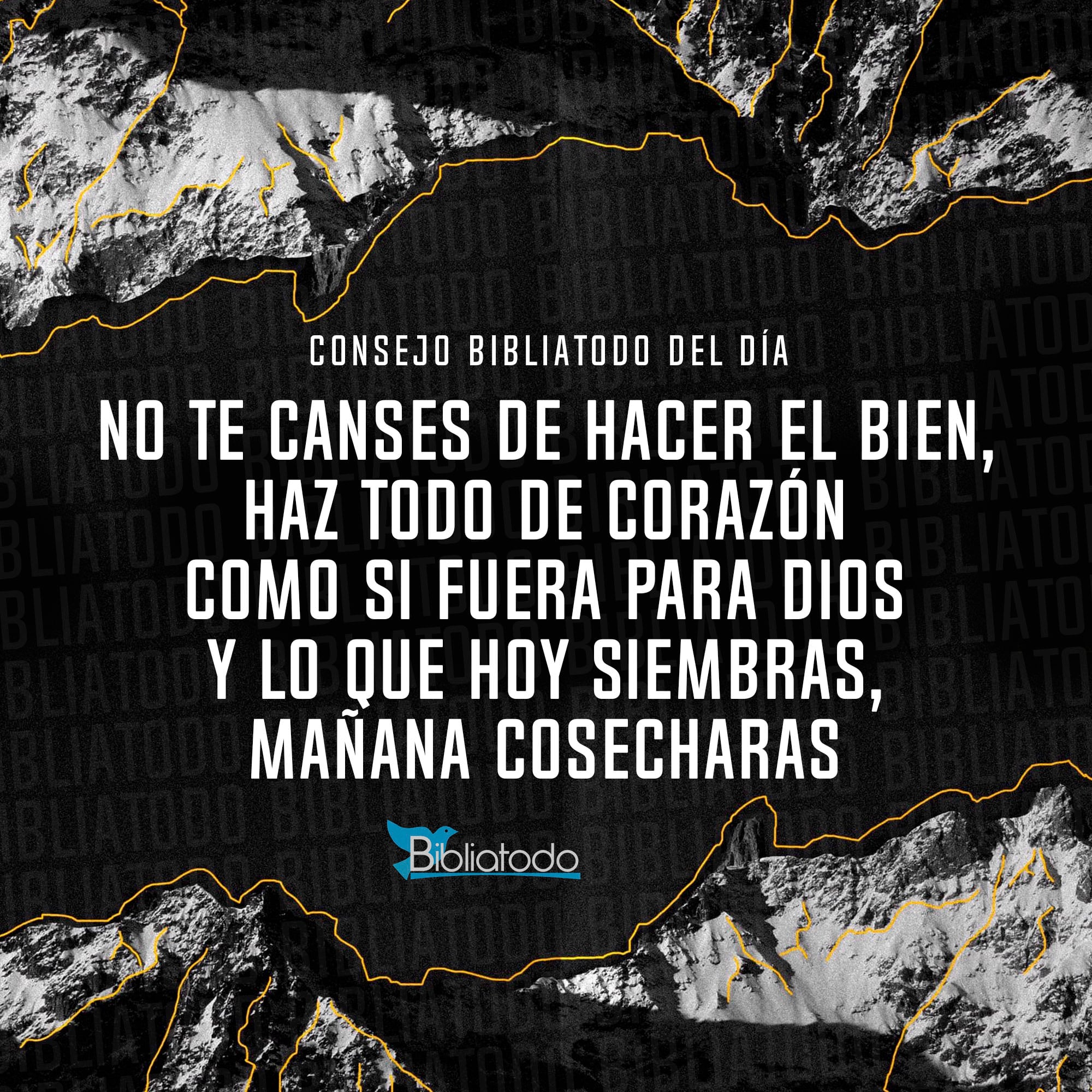 No te canses de hacer el bien - IMAGENES CRISTIANAS