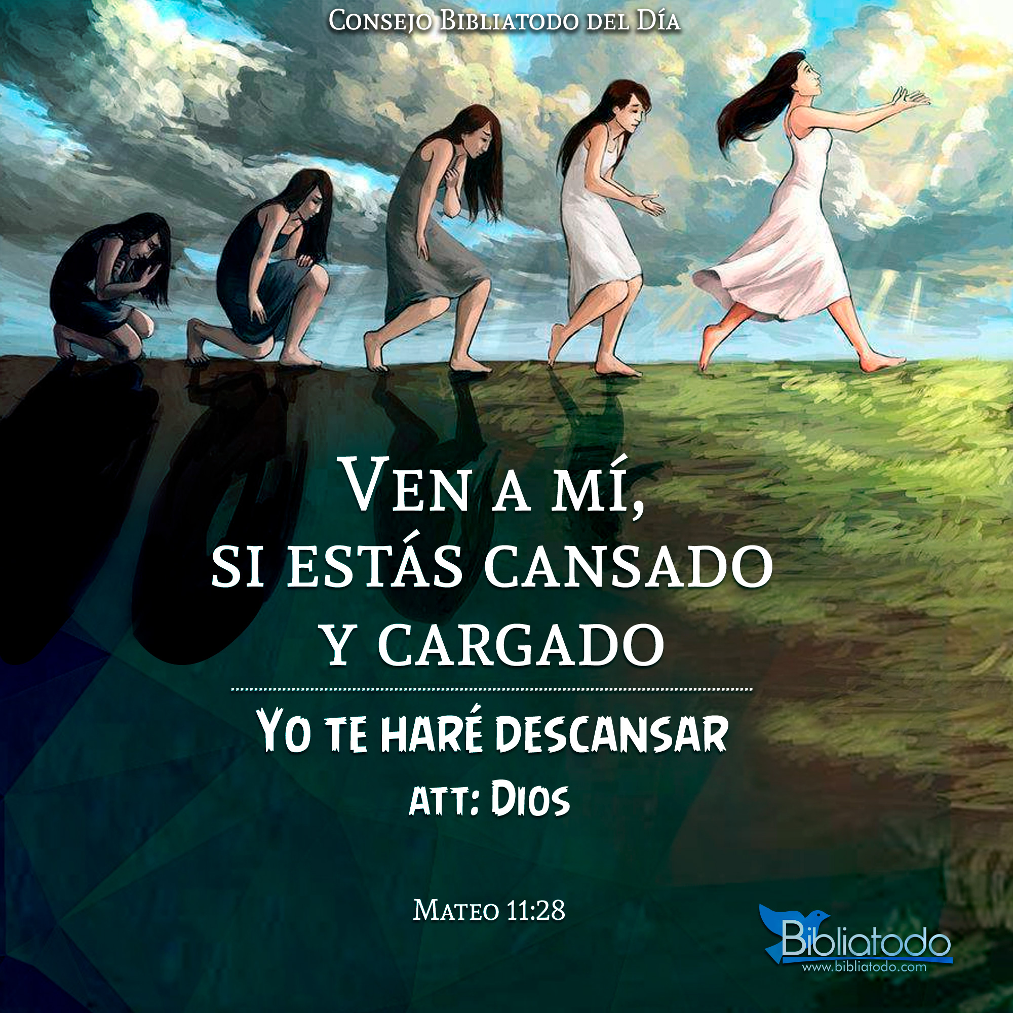 Ven a mí si estás cansado y cargado, yo te haré descansar - IMAGENES ...