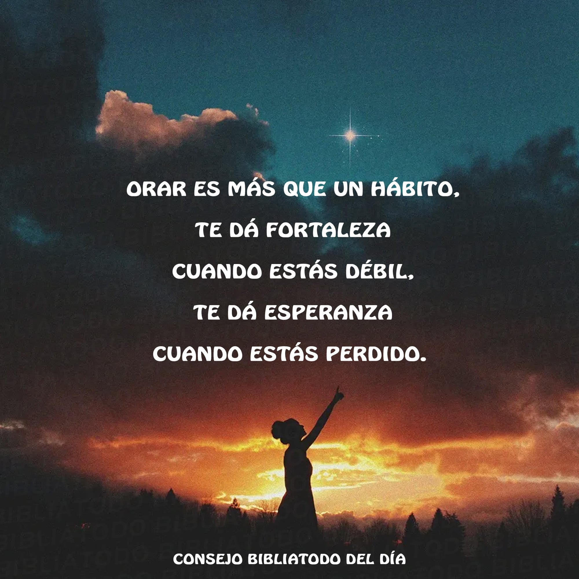 Orar es más que un hábito - IMAGENES CRISTIANAS