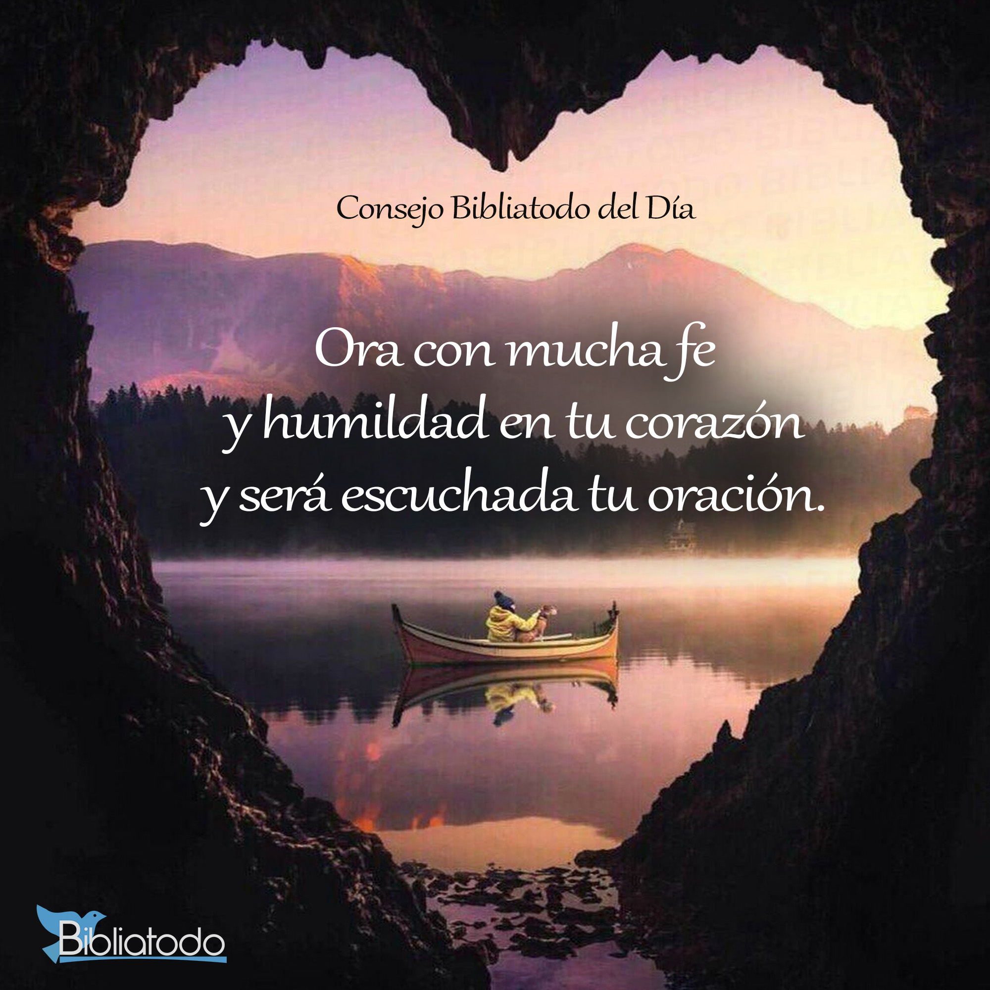 Ora con mucha fe y humildad en tu corazón - IMAGENES CRISTIANAS