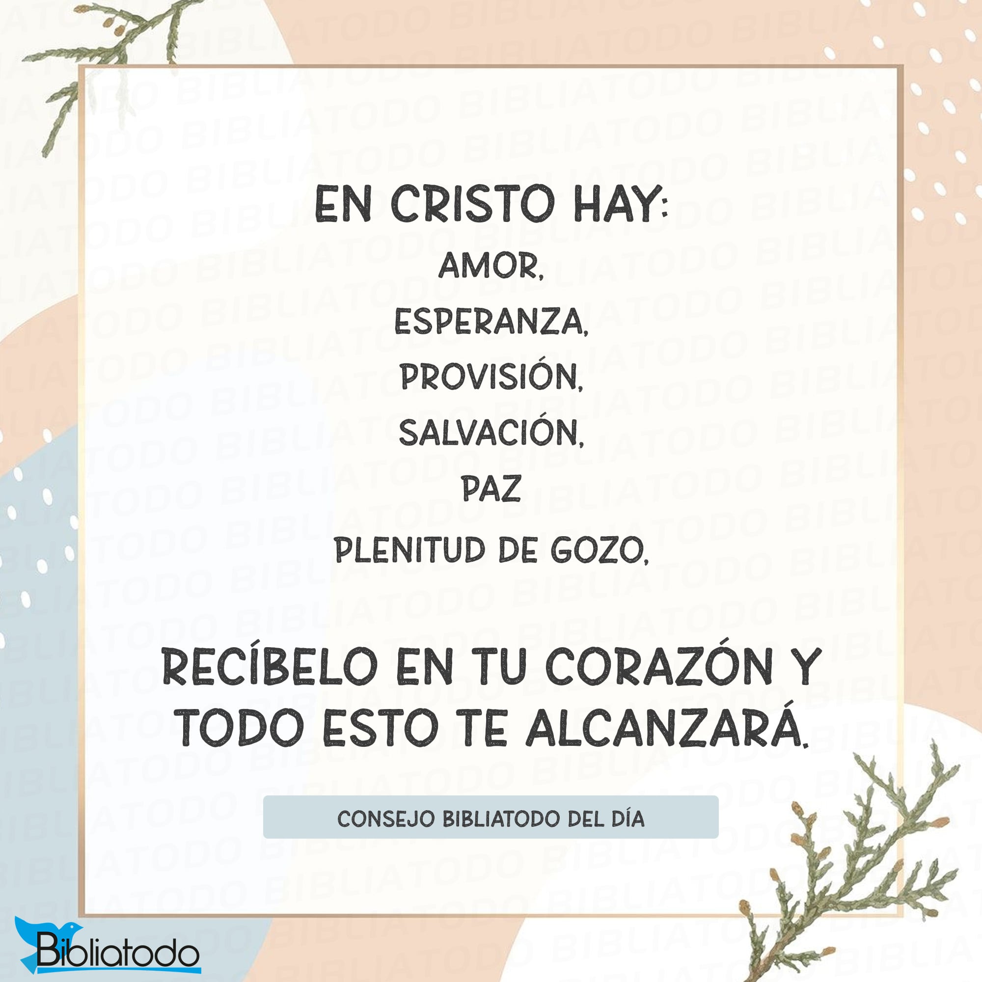 En Cristo hay amor esperanza - IMAGENES CRISTIANAS
