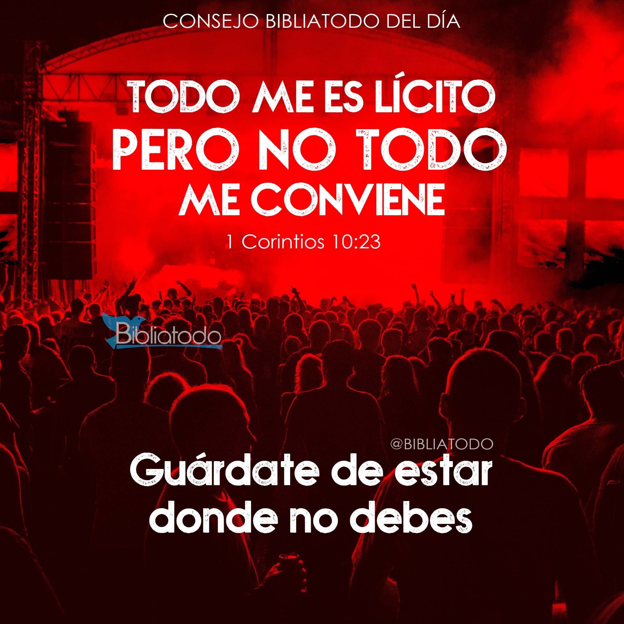 Todo me es lícito pero no todo me conviene - IMAGENES CRISTIANAS