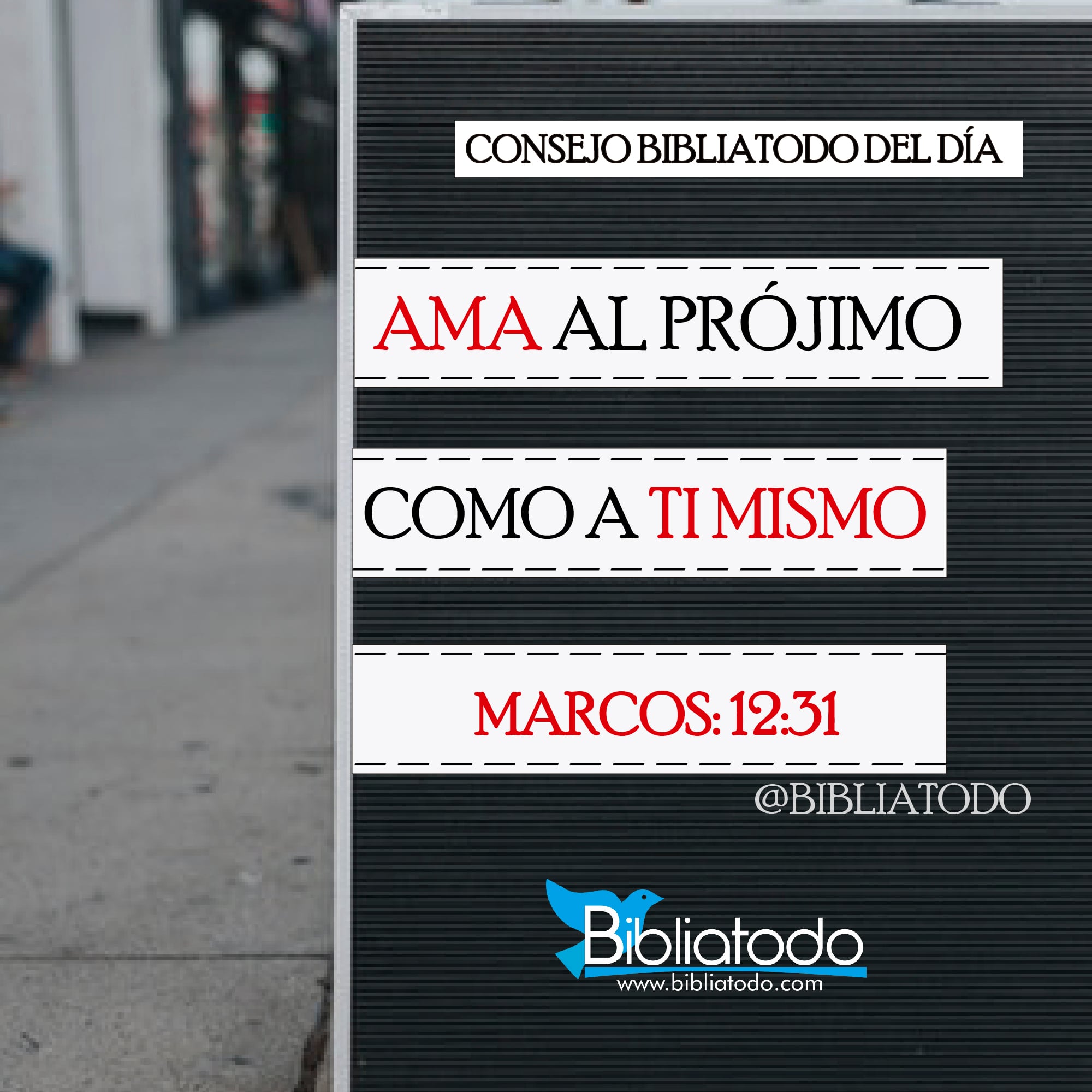 Ama al prójimo como a ti mismo - IMAGENES CRISTIANAS