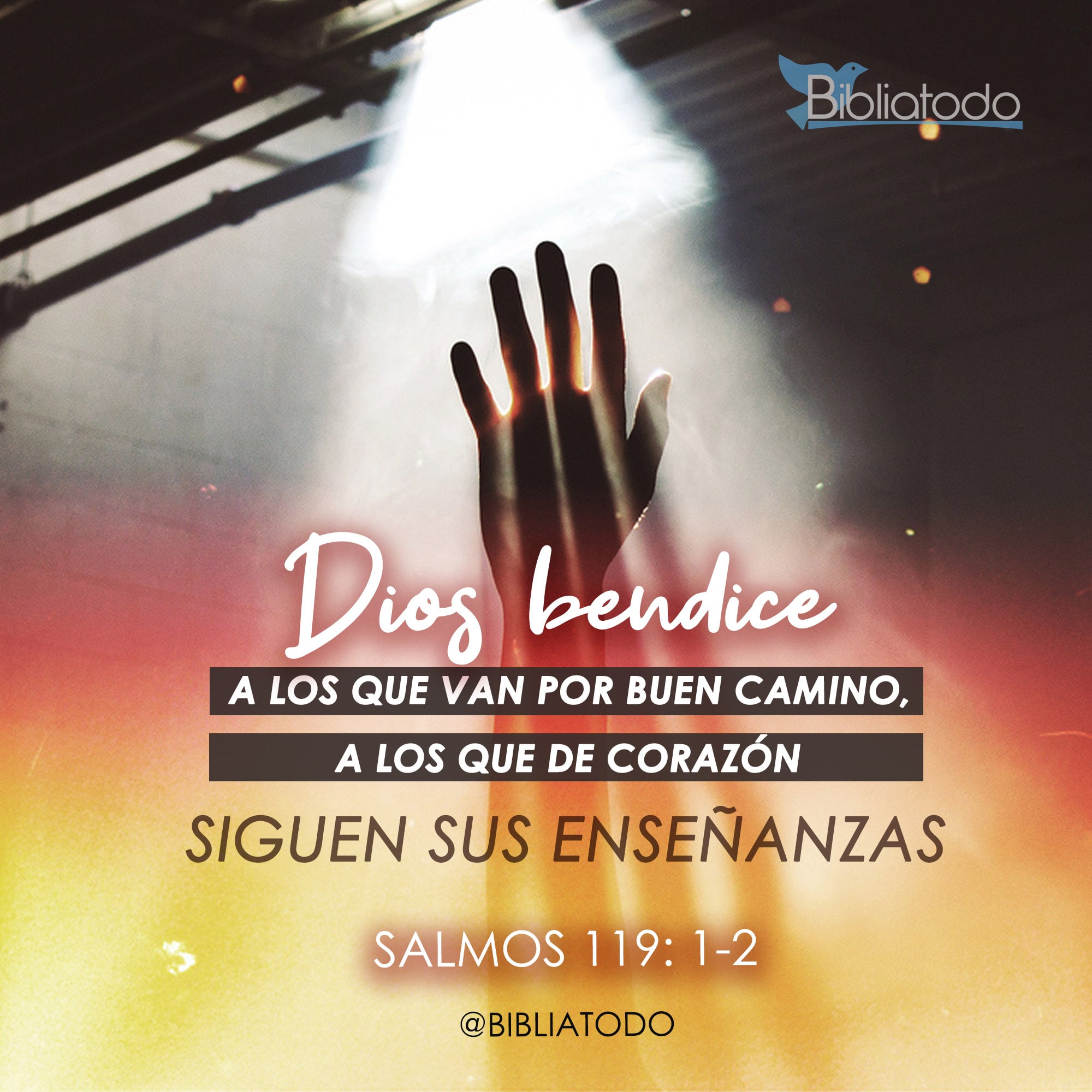 Dios bendice a los que van por buen camino - IMAGENES CRISTIANAS