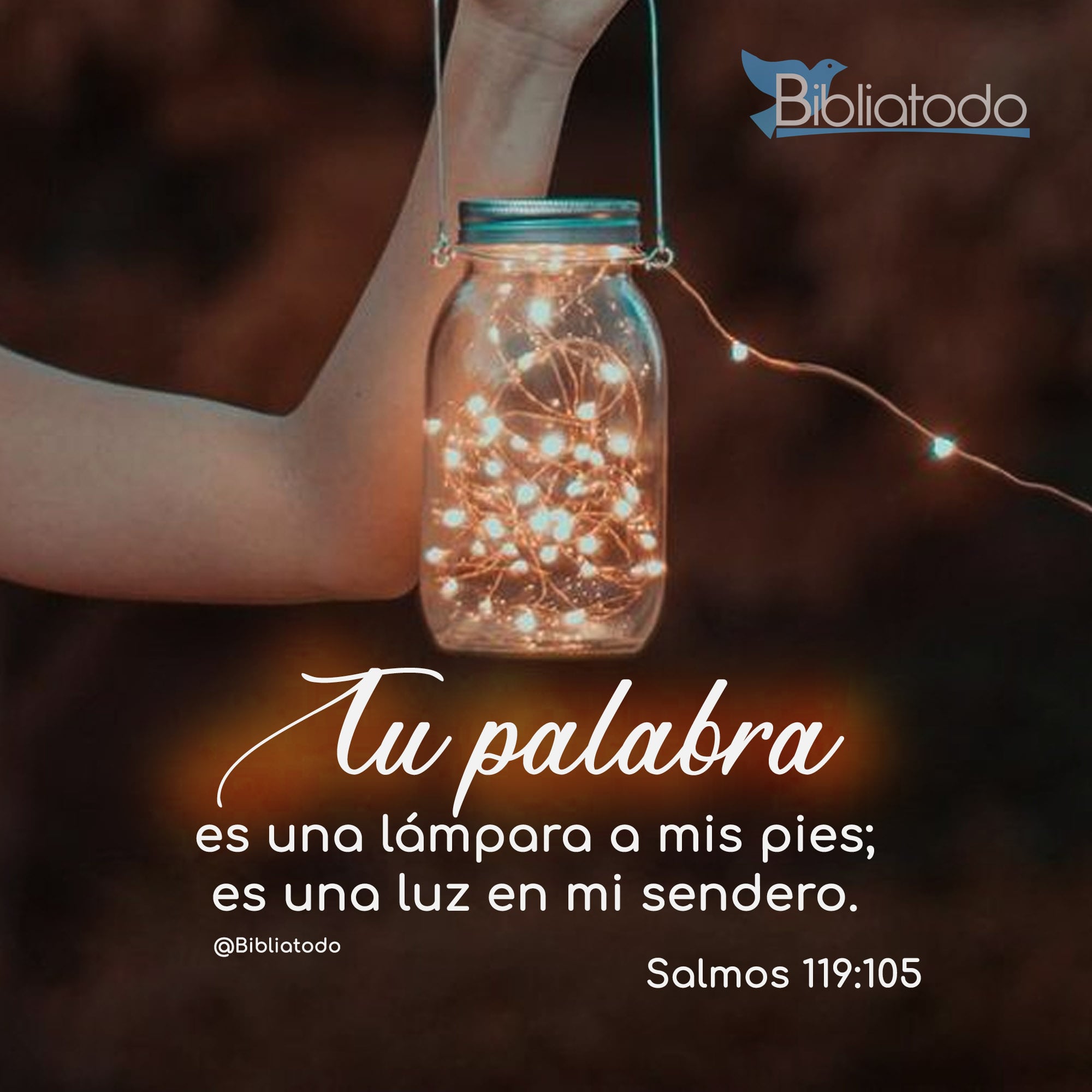 Tu palabra es una lámpara a mis pies es una luz en mi sendero - IMAGENES CRISTIANAS