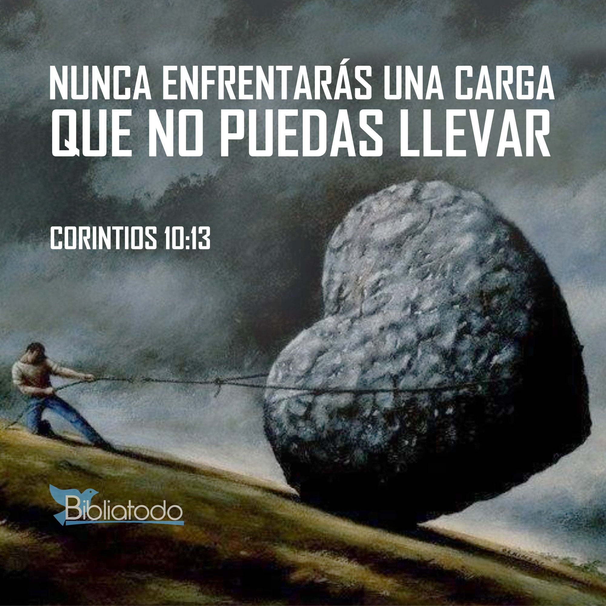 Dios no te dará carga que no puedas llevar - IMAGENES CRISTIANAS