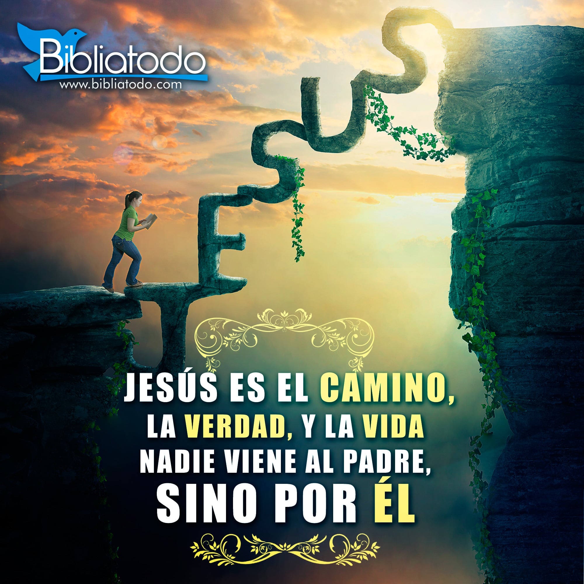 Jesús es el camino, la verdad, y la vida nadie viene al padre, sino por ...