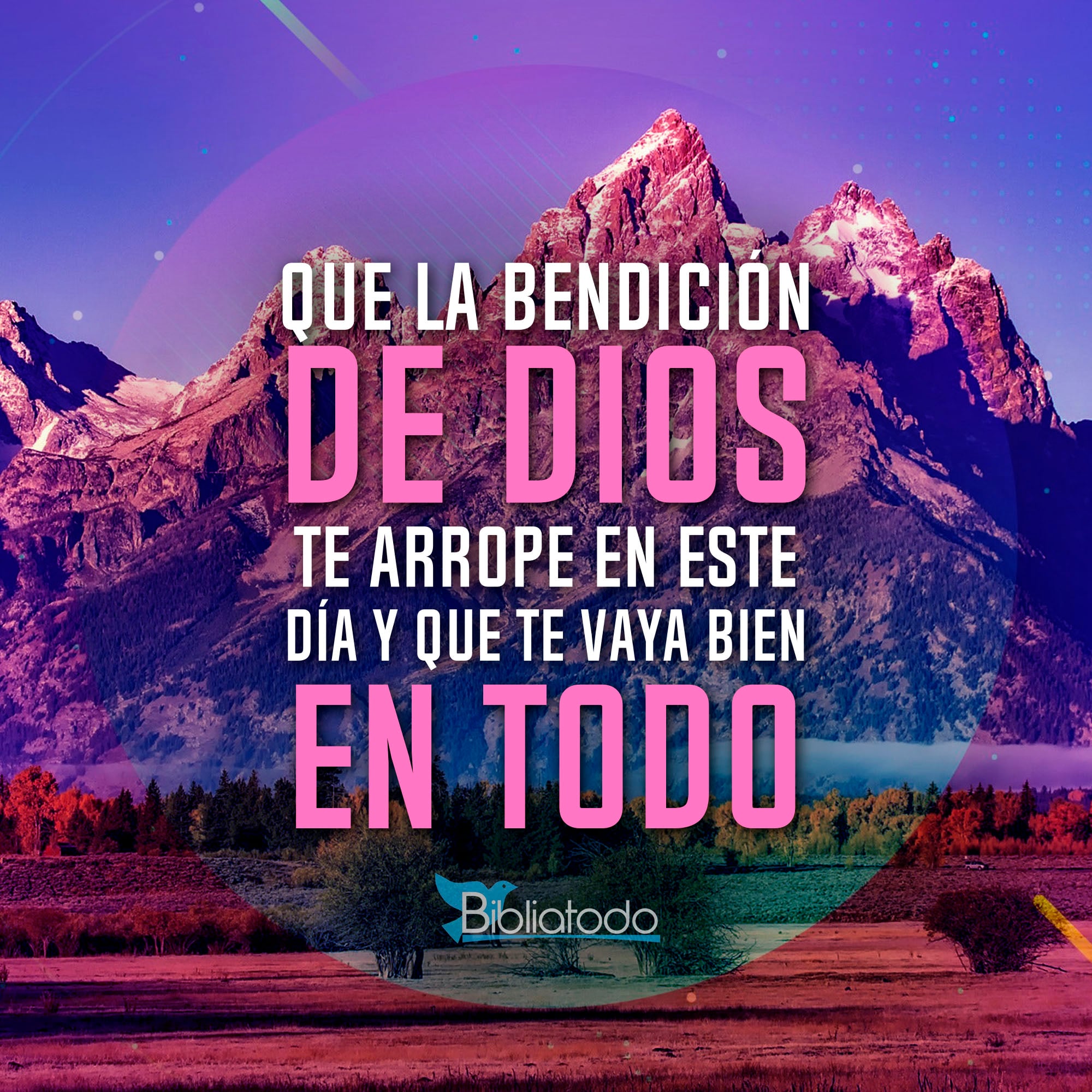 Que la bendición de Dios te arrope en este día - IMAGENES CRISTIANAS