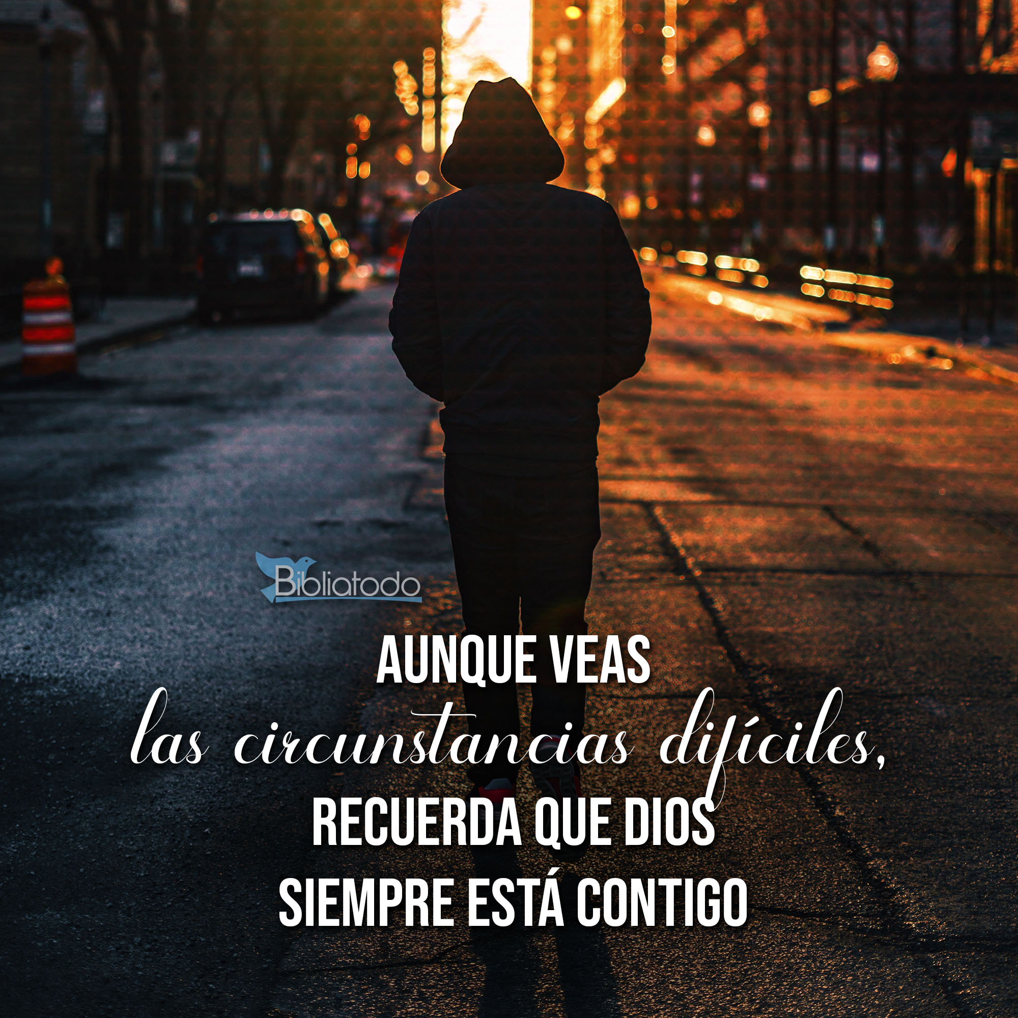 Recuerda que Dios siempre está contigo - IMAGENES CRISTIANAS