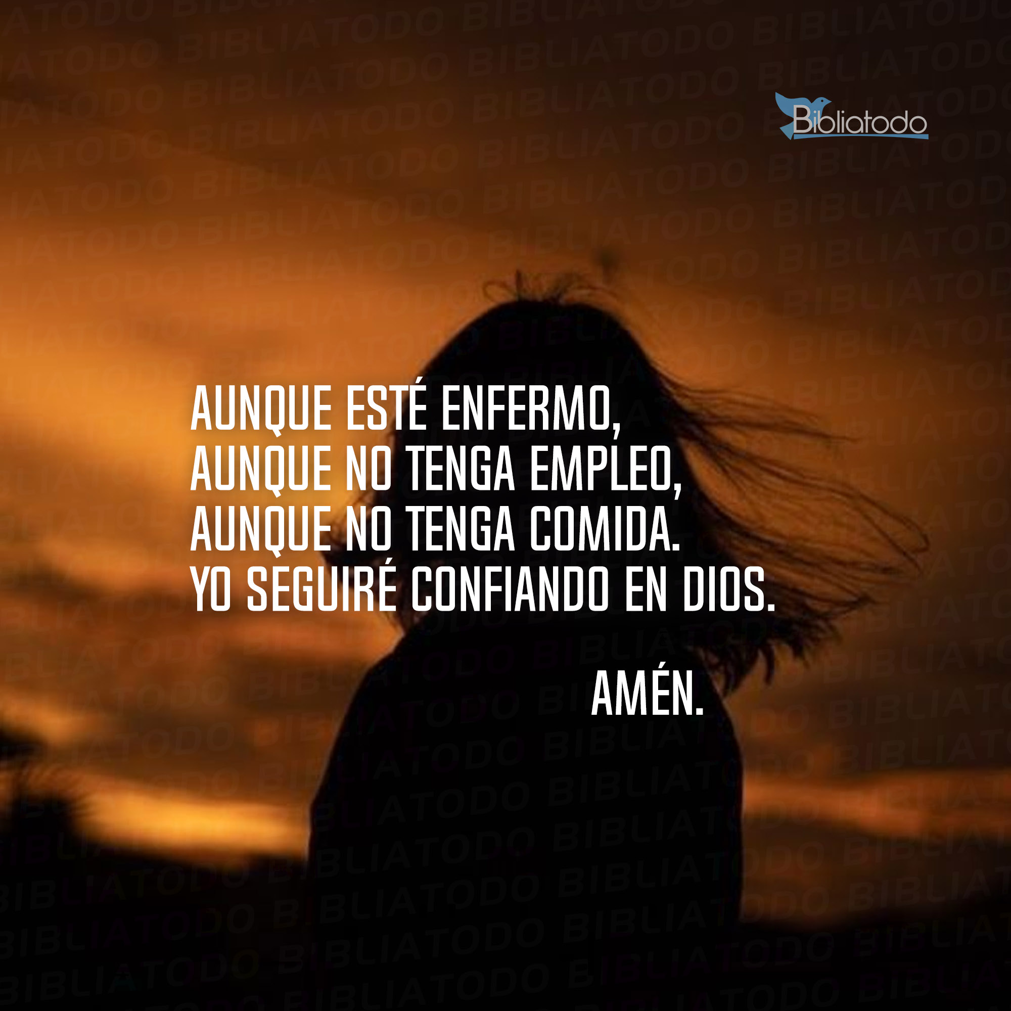 Yo seguiré confiando en Dios - IMAGENES CRISTIANAS