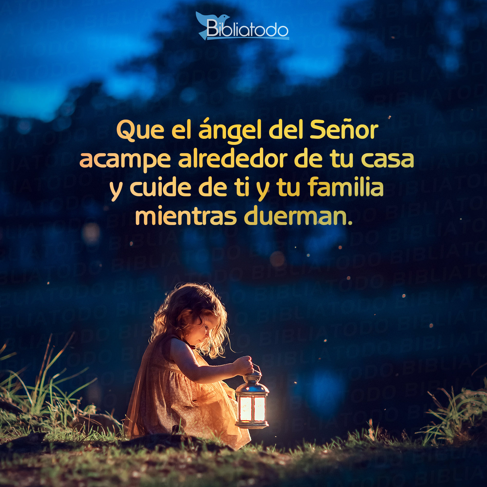 Que el ángel del Señor acampe alrededor de tu casa - IMAGENES CRISTIANAS