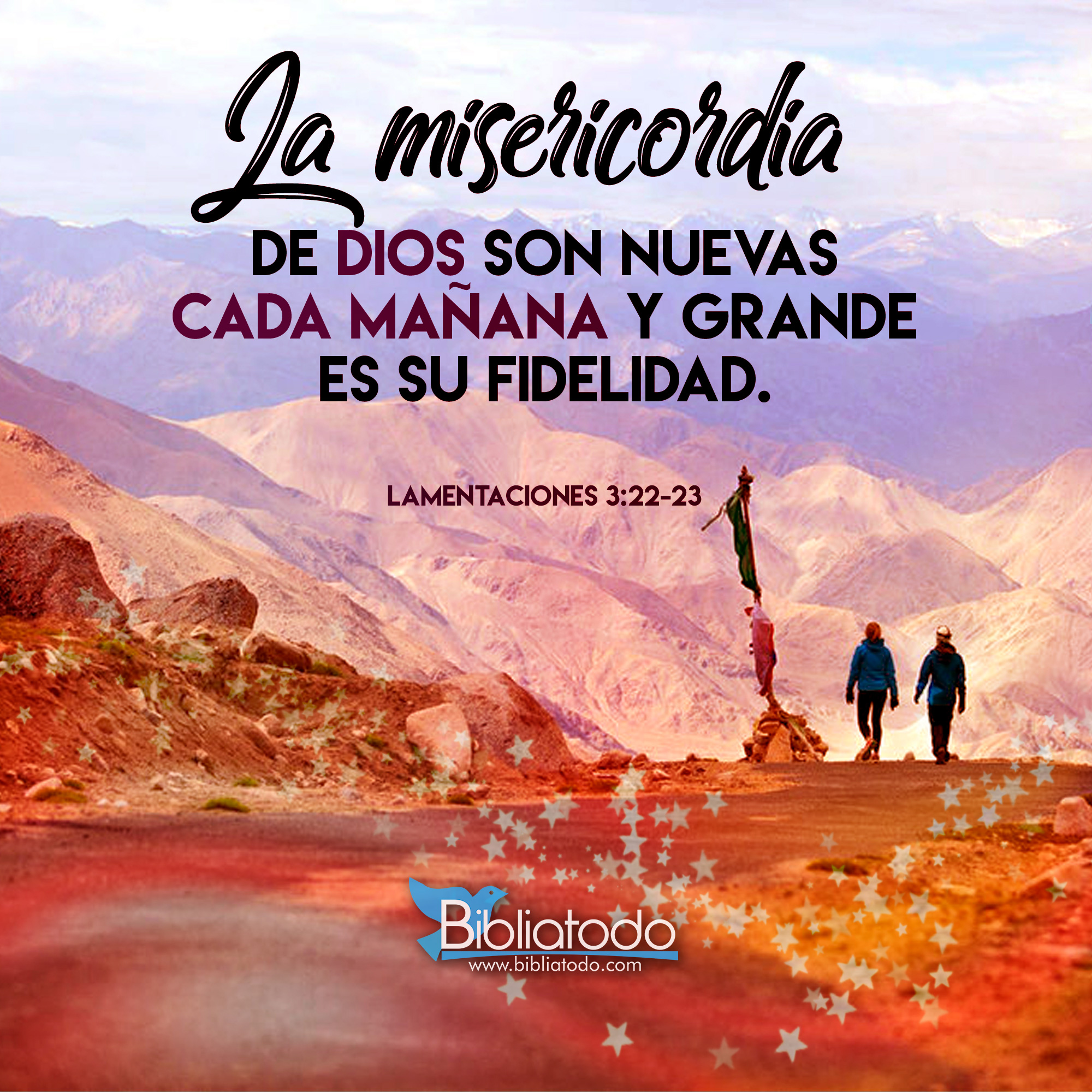 La misericordia de Dios son nuevas cada día - IMAGENES CRISTIANAS