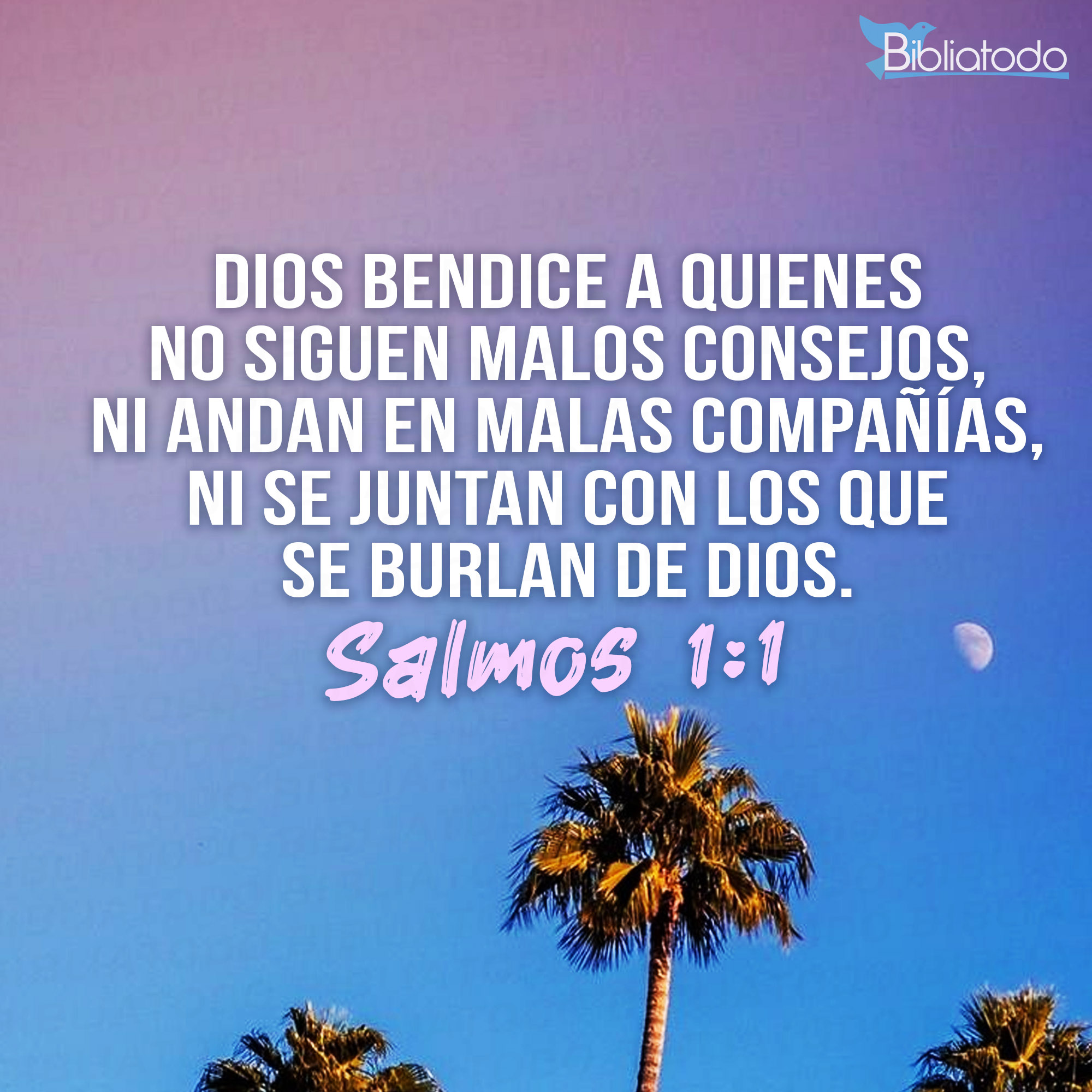 Dios bendice a quienes no siguen malos consejos - IMAGENES CRISTIANAS