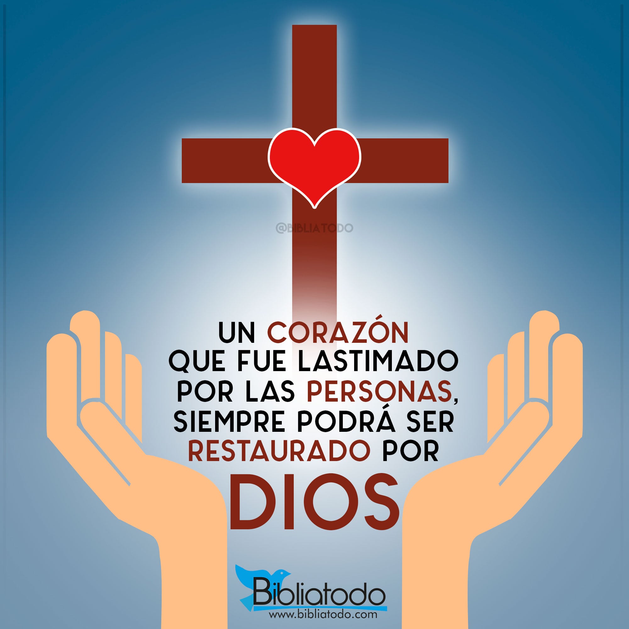 Un corazón que fue lastimado por las personas, siempre podrá ser ...