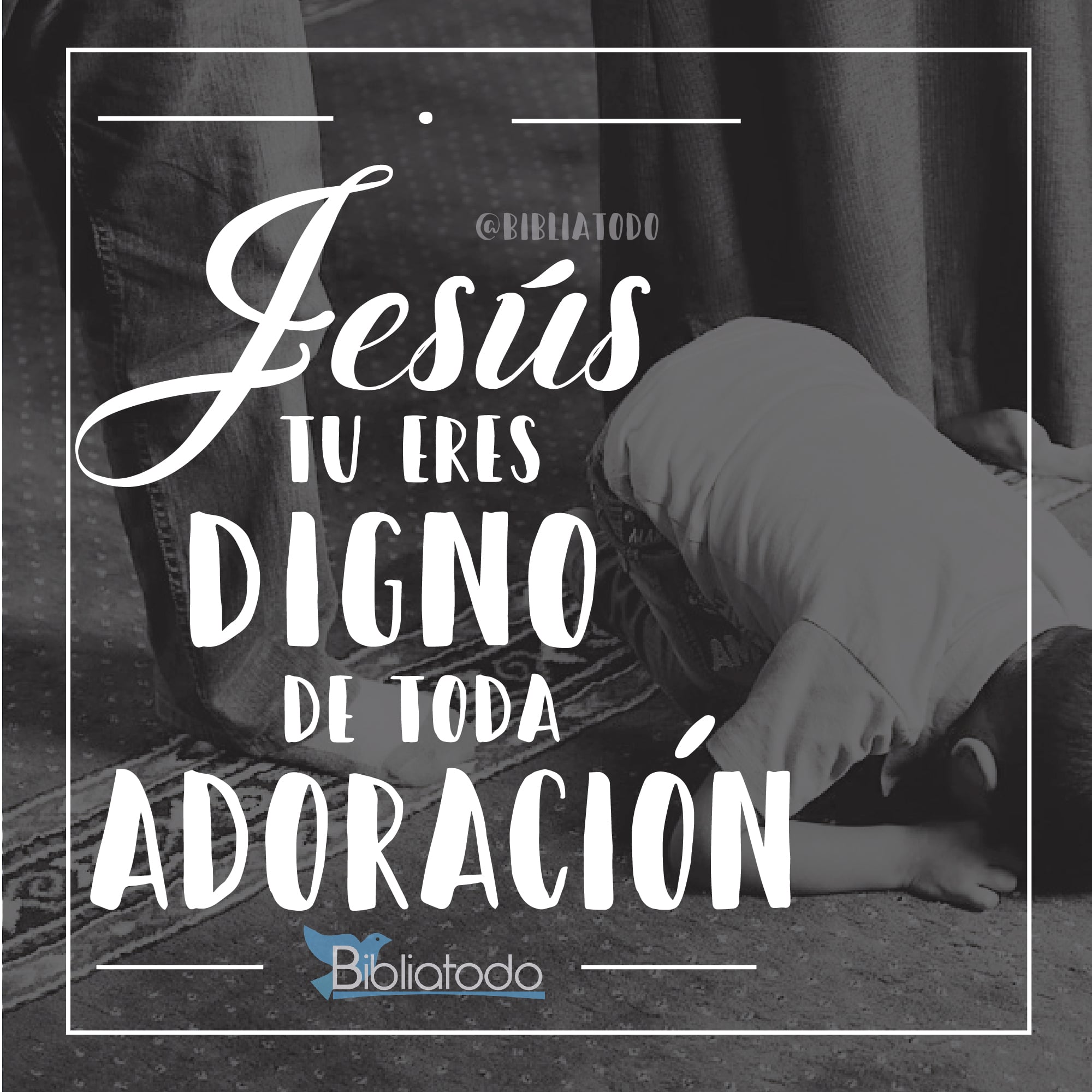 Jesús tu eres digno de toda adoración - IMAGENES CRISTIANAS