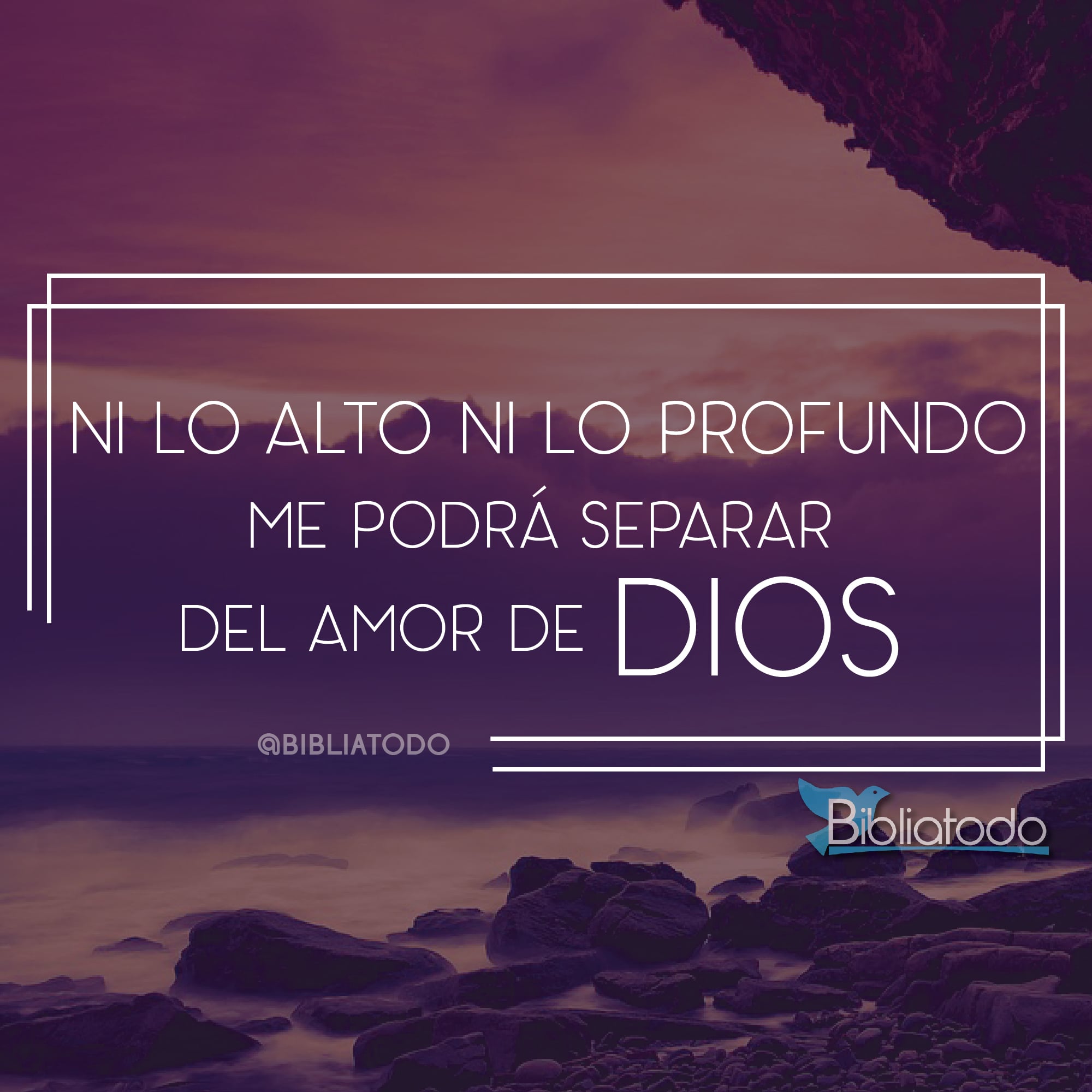 Ni lo alto ni lo profundo me podrá separar del amor de Dios - IMAGENES ...