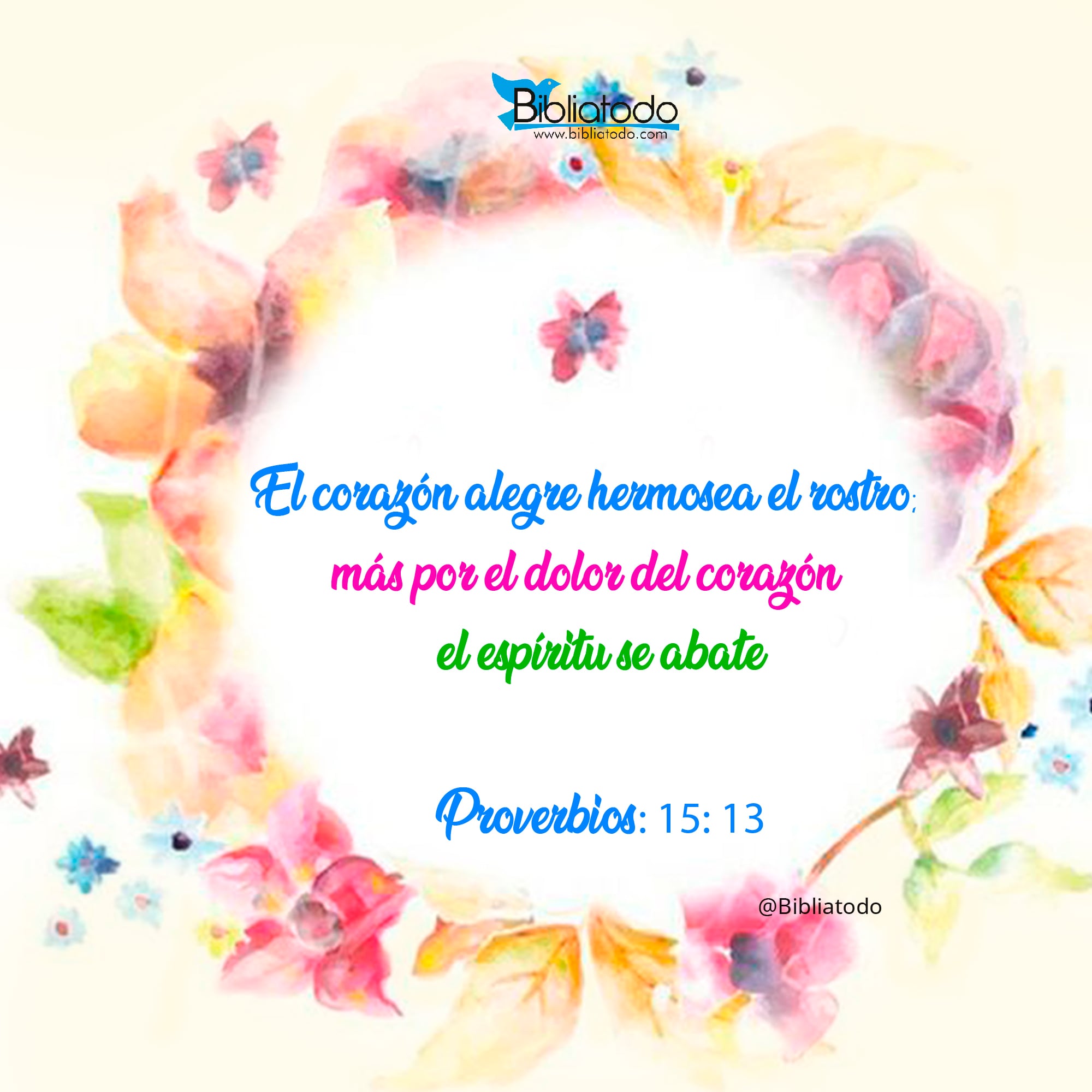 El corazón alegre hermosea el rostro - IMAGENES CRISTIANAS