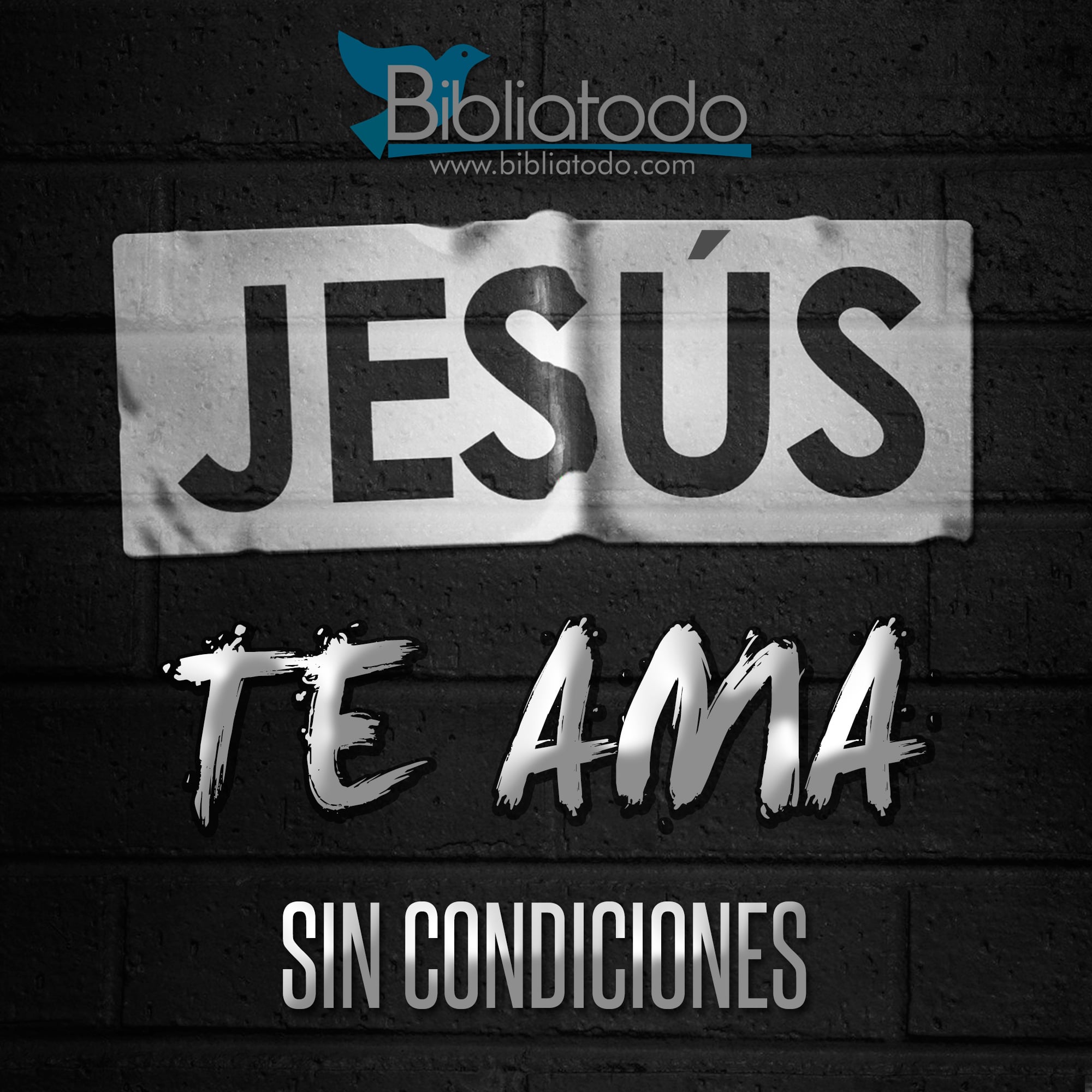 Jesús te ama sin condiciones - IMAGENES CRISTIANAS