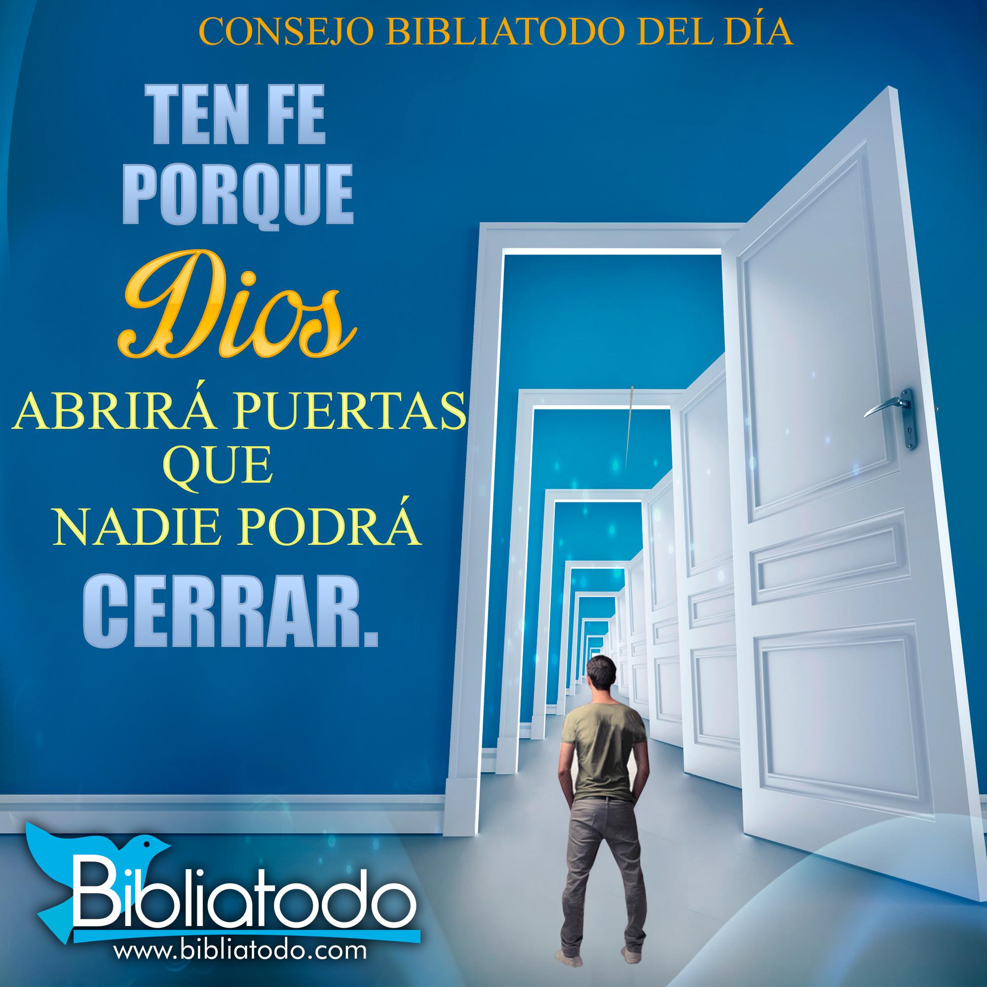 Sé paciente, Dios abrirá puertas que jamás imaginaste. - IMAGENES ...