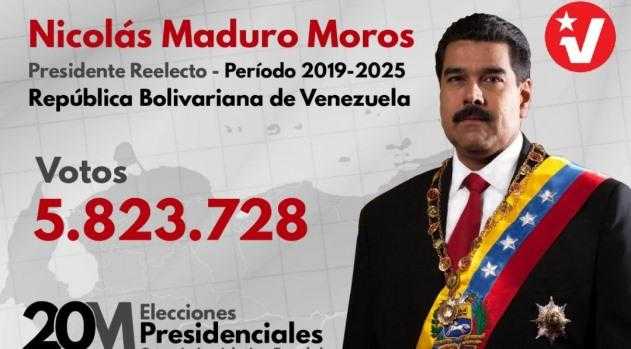 Nicolás Maduro es reelecto presidente de Venezuela en comicios plagados ...