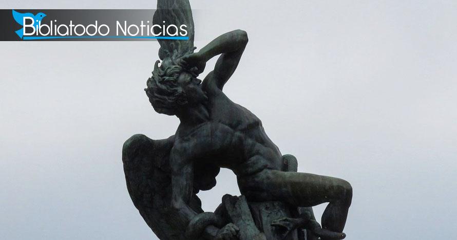 "El ángel caído", la polémica estatua dedicada a Satanás ubicada a 666 ...