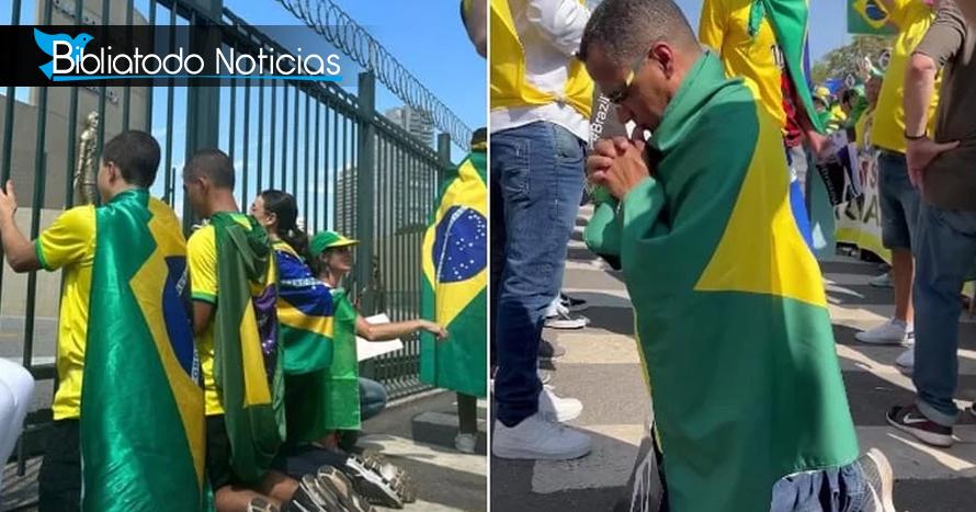 Brasileños se unieron en oración en las calles del país pidiendo a Dios ...