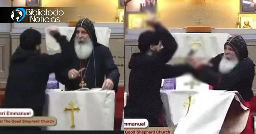 VIDEO: Sacerdote y creyentes son apuñalados por un hombre que irrumpió ...