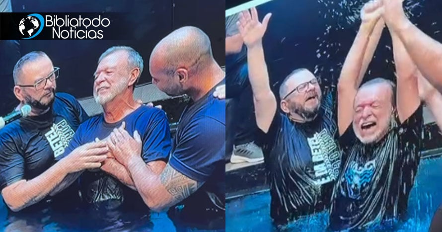 Desahuciado por los médicos, hombre se bautiza tras ser sanado por Dios ...