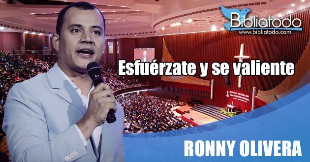 Esfuérzate y se valiente - Ronny Oliveira - PREDICACIONES CRISTIANAS