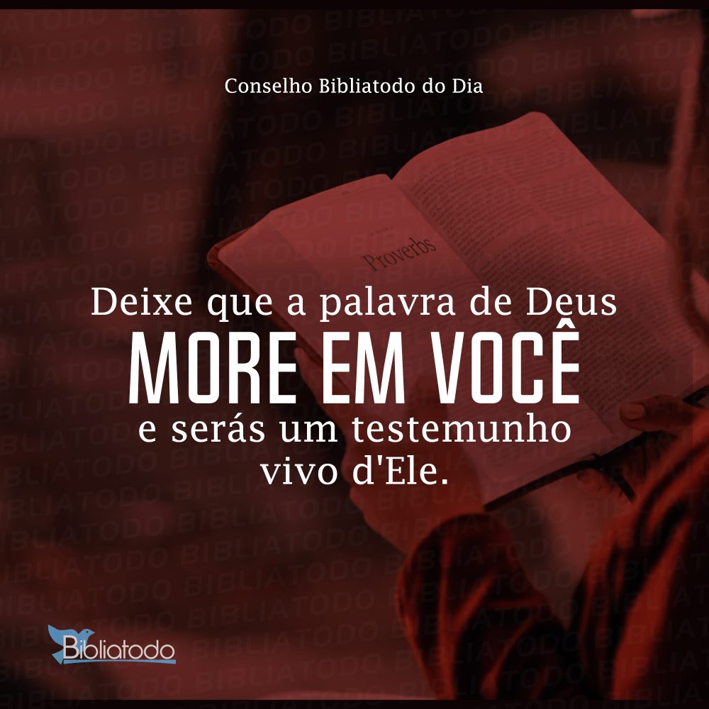 Medite em sua palavra pois essa é a origem da vida verdadeira - Imagens ...