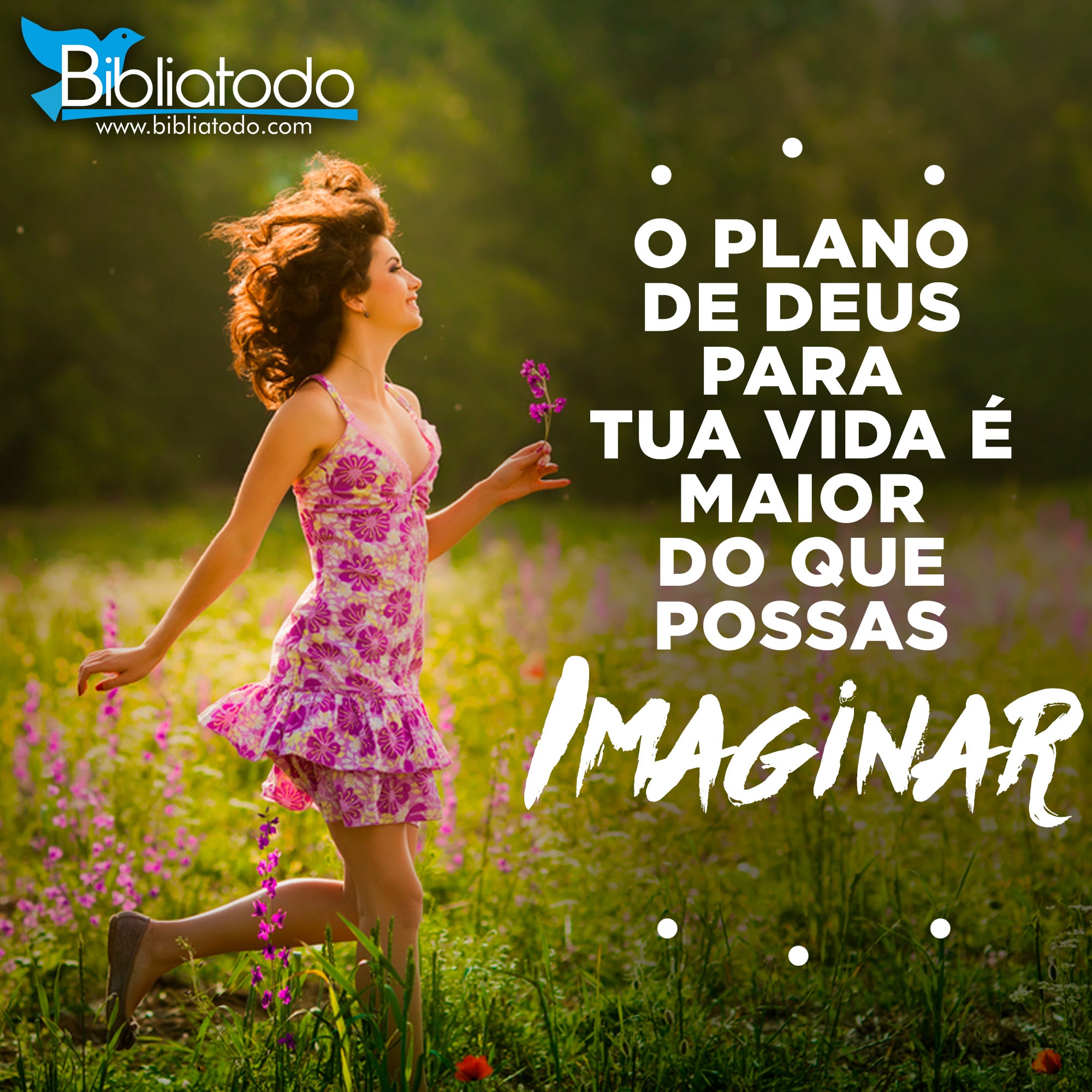 O plano de Deus para tua vida é maior do que possas imaginar - Imagens ...