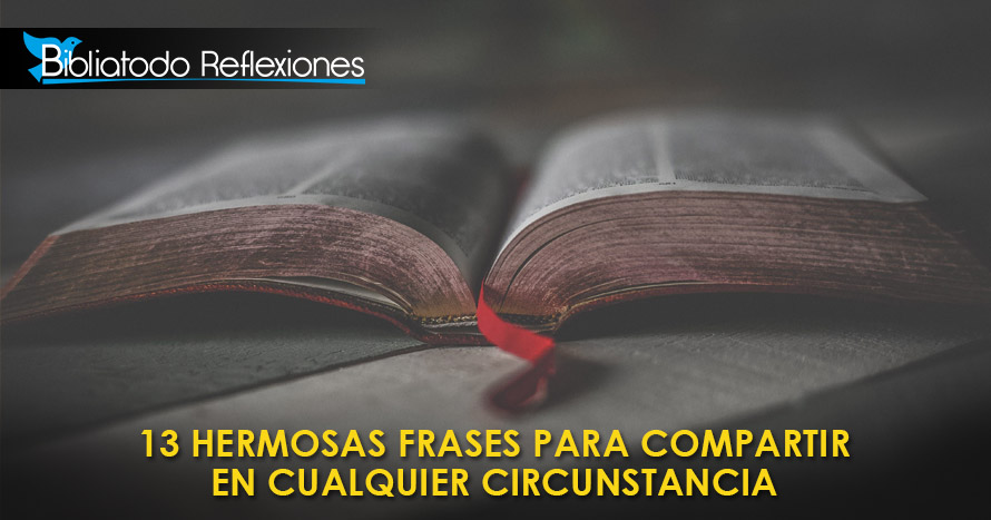13 Hermosas frases para compartir en cualquier circunstancia