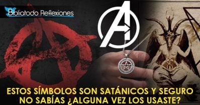 Estos símbolos son satánicos y seguro no sabías ¿Alguna vez los usaste?